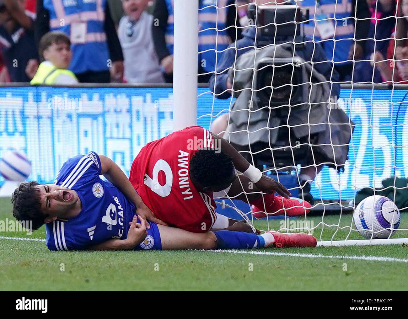 File photo dated 11-05-2025 of Nottingham Forest's Taiwo Awoniyi (left ...