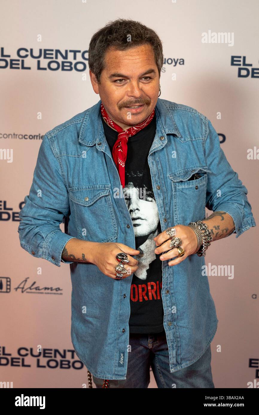 Jimmy Barnatan attends to 'El cuento del lobo' Premiere at Cines Verdi ...