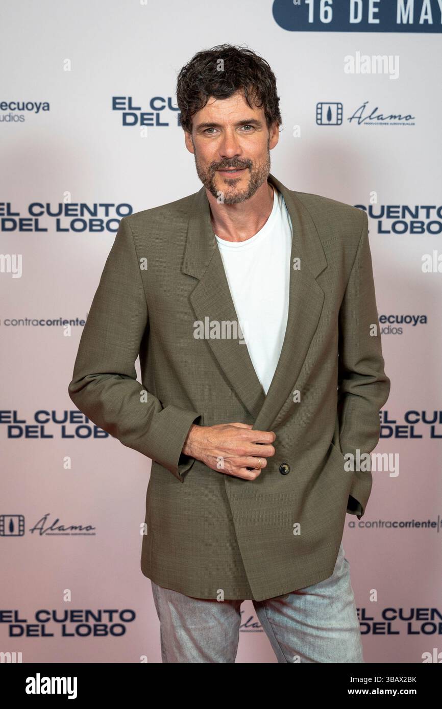 Daniel Grao attends to 'El cuento del lobo' Premiere at Cines Verdi on ...
