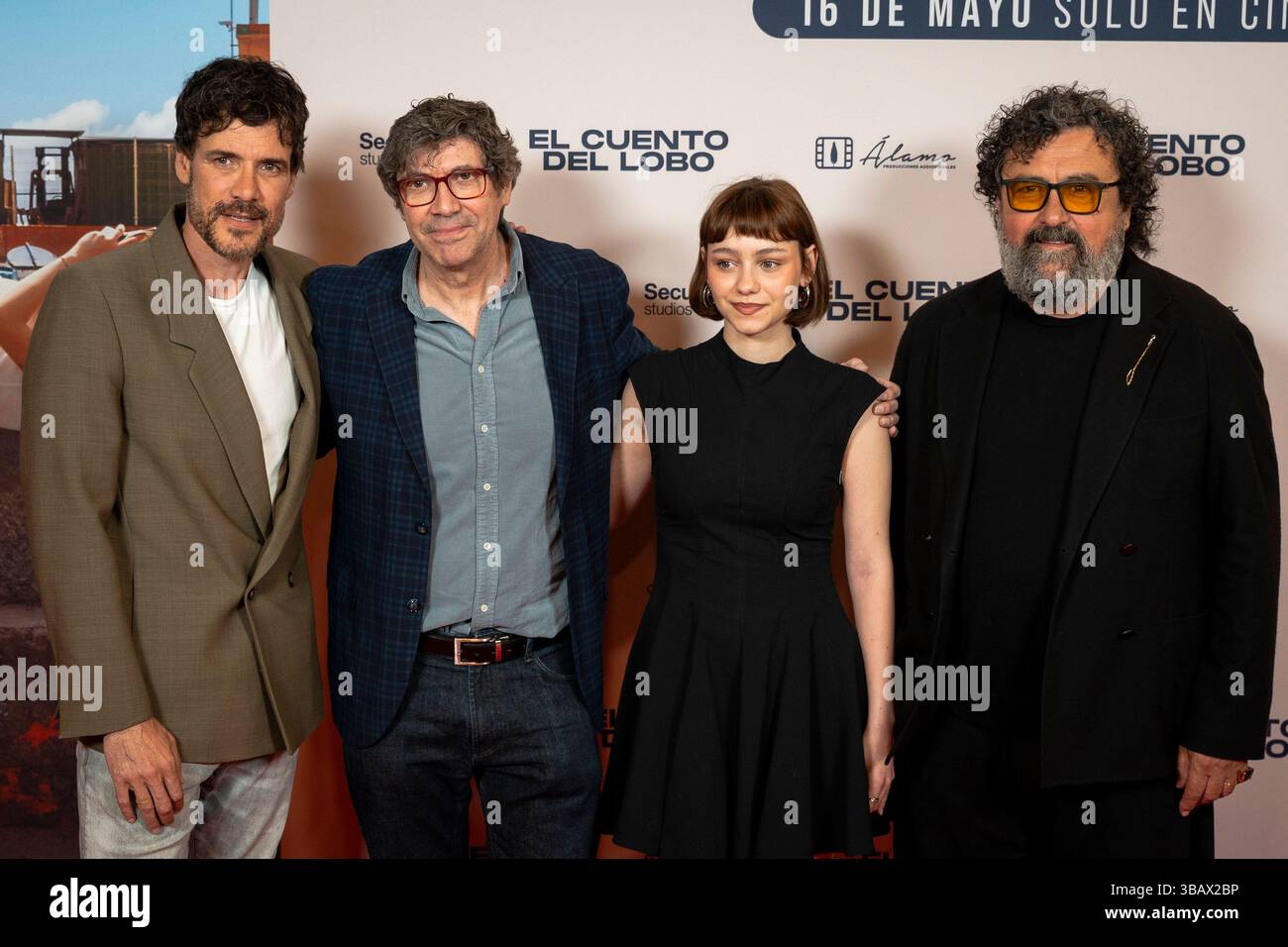 Daniel Grao, Norberto Lopez, Maria Romanillos and Paco Tous attends to ...