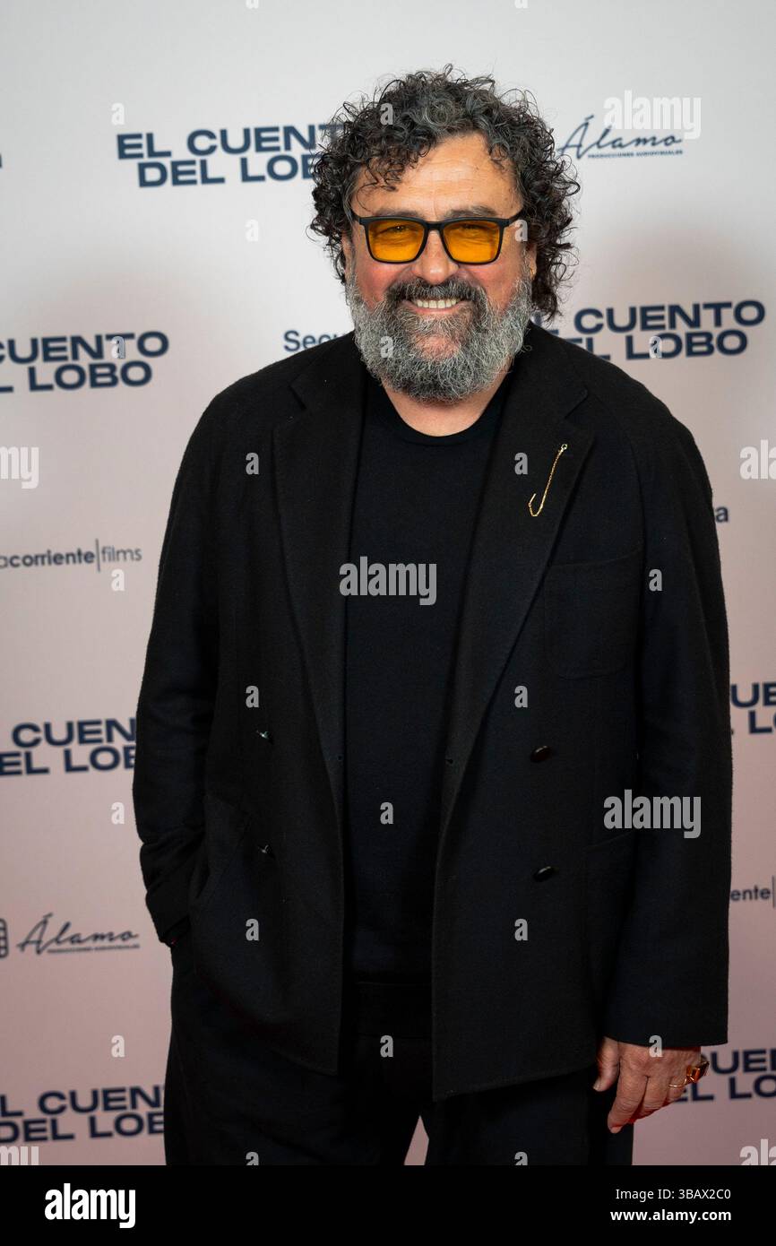 Paco Tous attends to 'El cuento del lobo' Premiere at Cines Verdi on ...