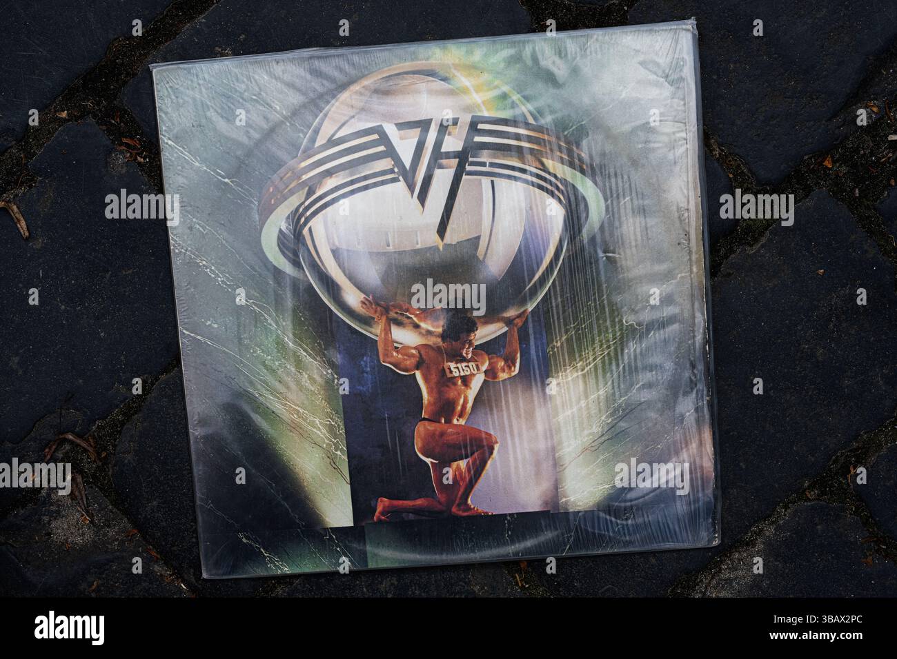 Lviv, Ukraine - May 13, 2025: The retro album cover of Van Halen iconic ...