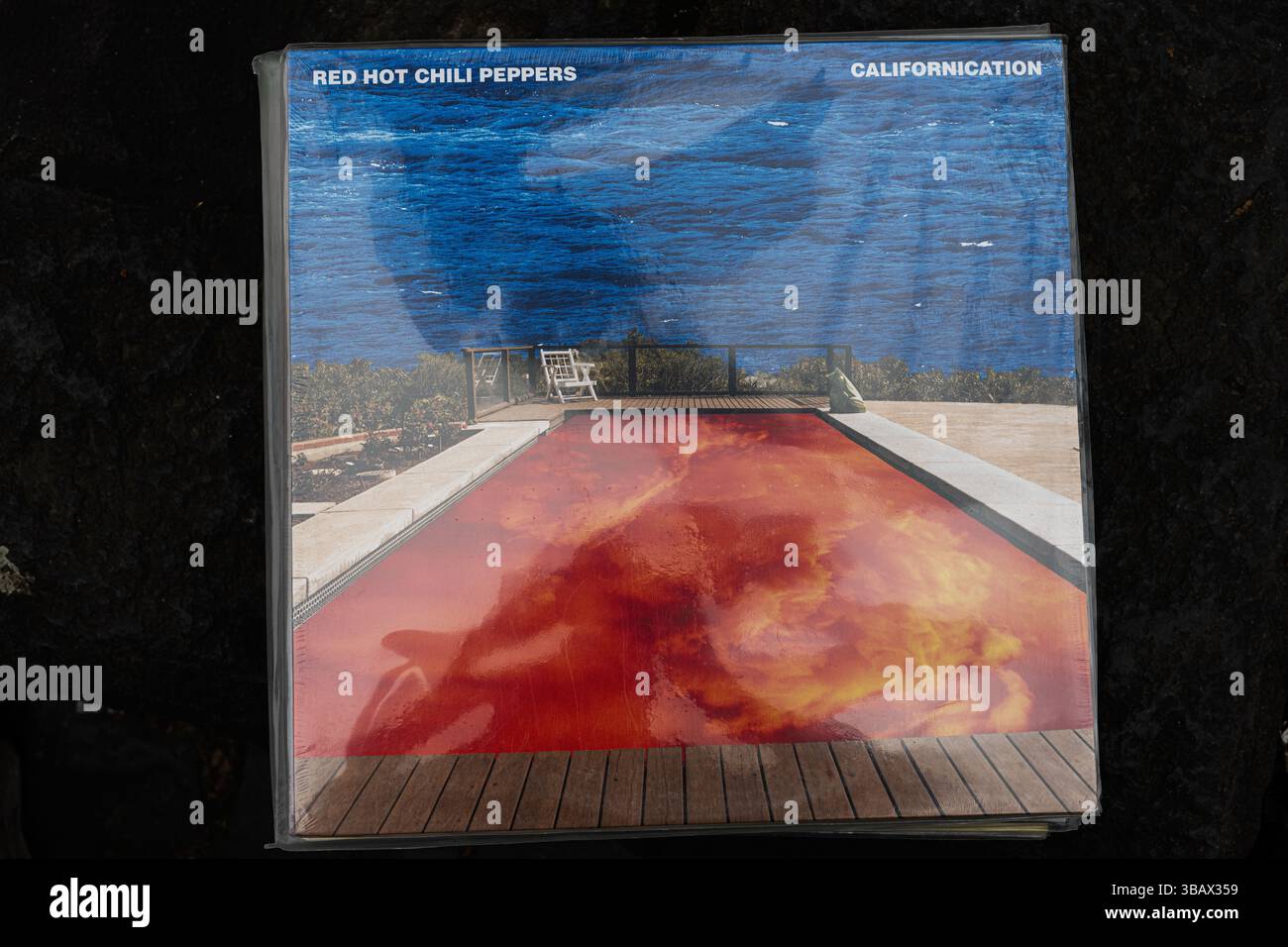 Lviv, Ukraine - May 13, 2025: Classic cover art of the 1999 Californication album by Red Hot ...