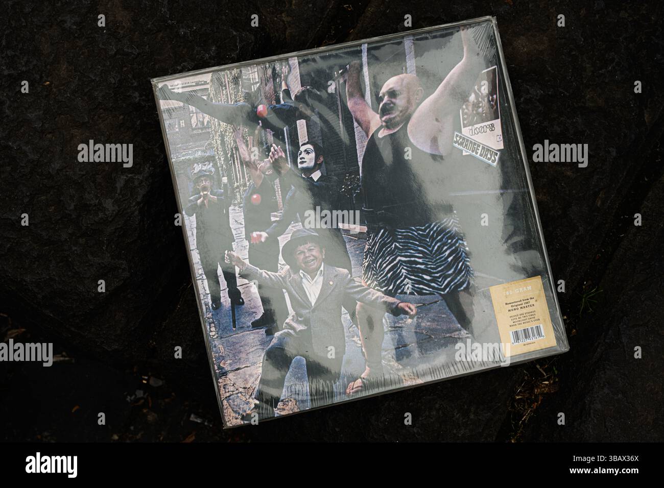 Lviv, Ukraine - May 13, 2025: Vinyl record of The Doors Strange Days ...