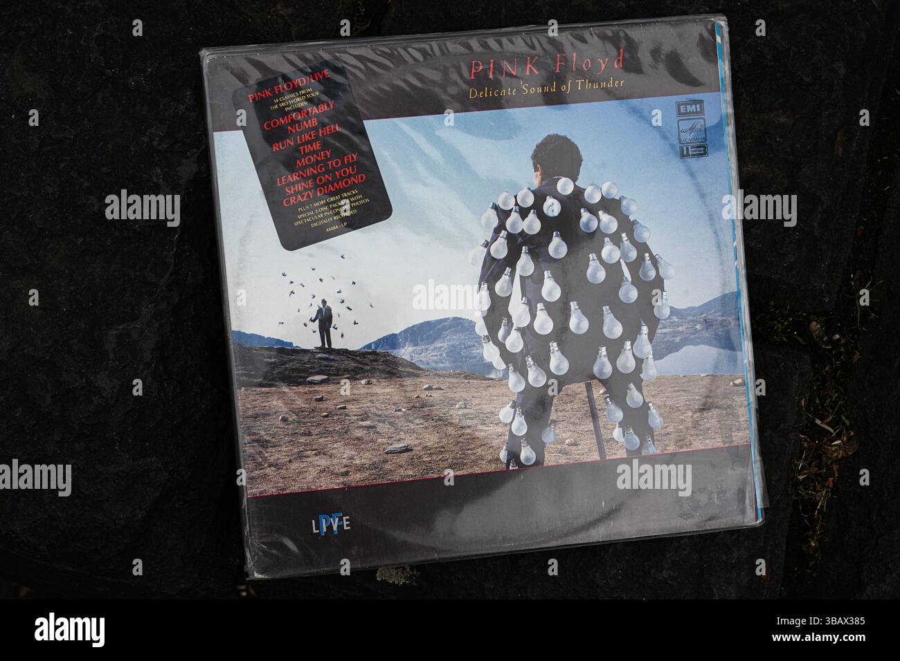 Lviv, Ukraine - May 13, 2025: Cover of Pink Floyd 1988 live album ...