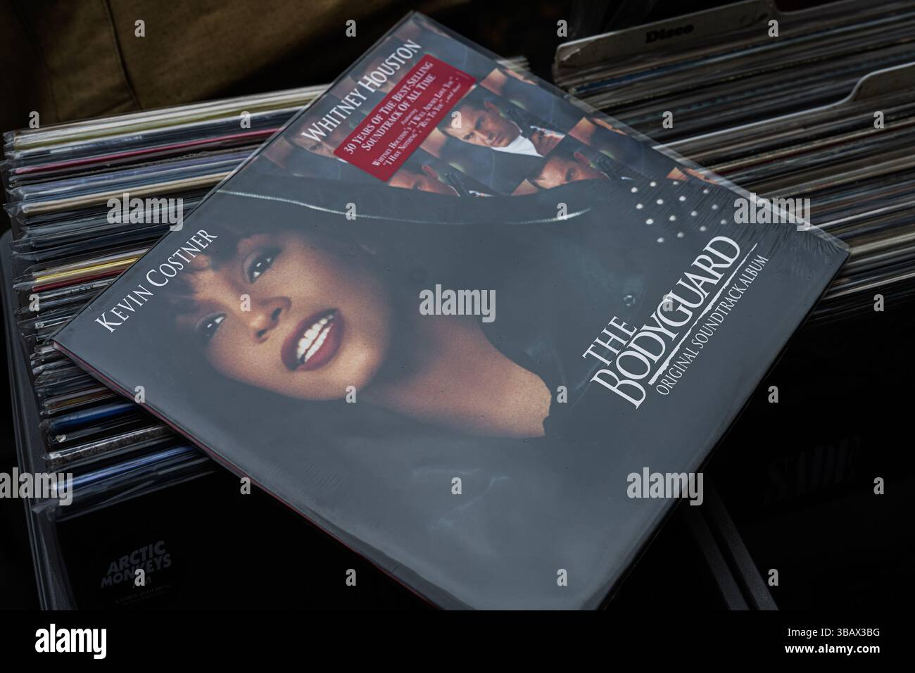 Whitney houston the bodyguard cover hi-res stock photography and images ...