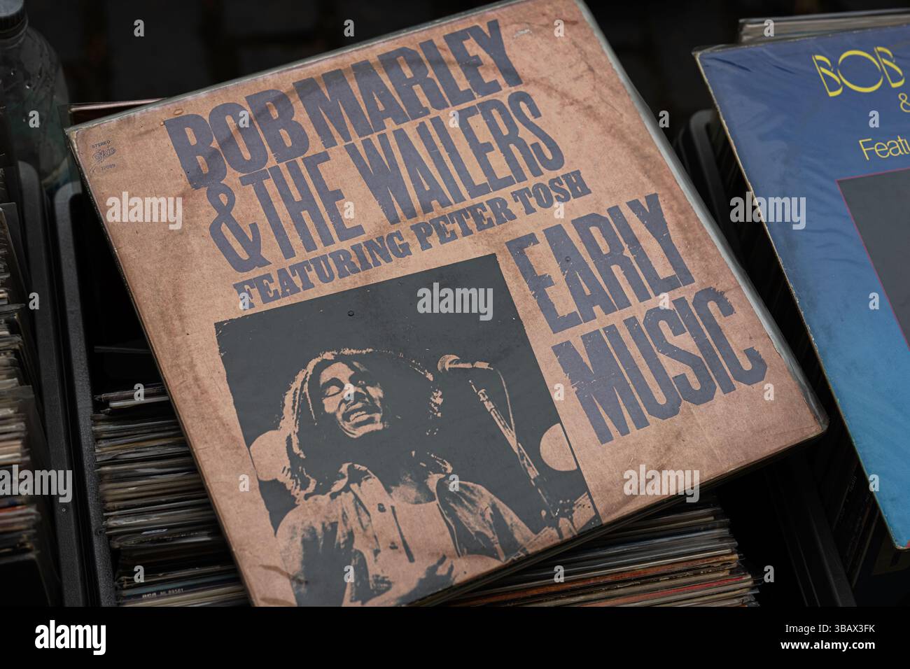 Lviv, Ukraine - May 13, 2025: A nostalgic vinyl record of reggae ...