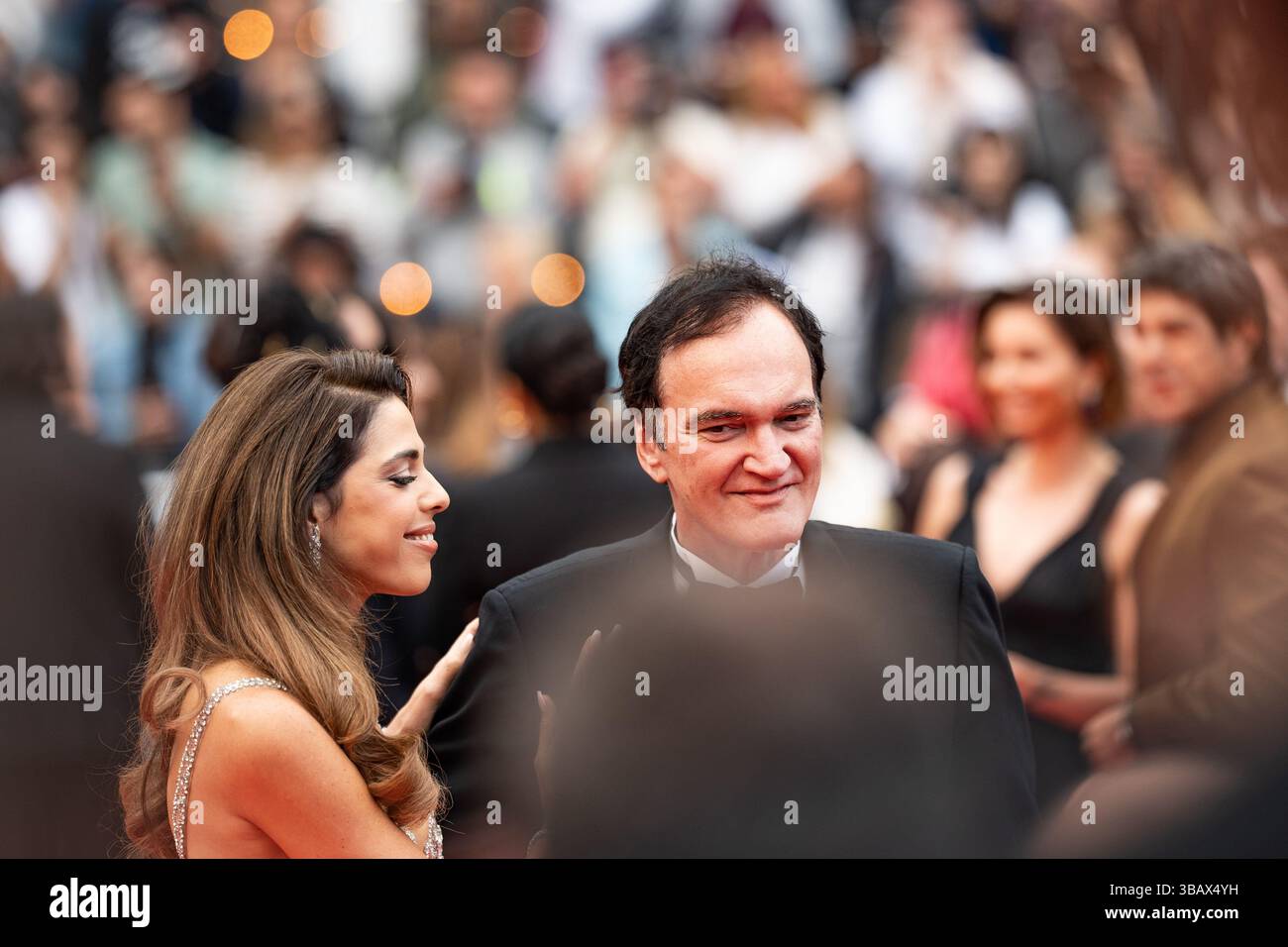 CANNES, FRANCE - MAY 13: Daniella Tarantino and Quentin Tarantino ...