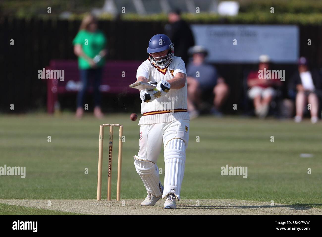 Norton's Craig Symington is seen batting during the NYSD Premier ...