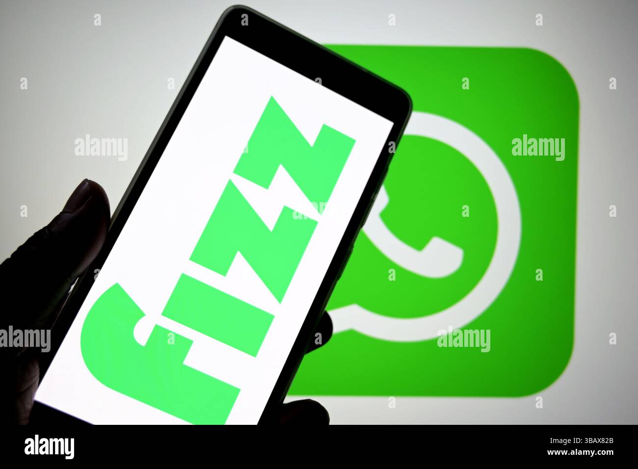 India. 13th May, 2025. In this photo illustration, a fizz logo is seen ...