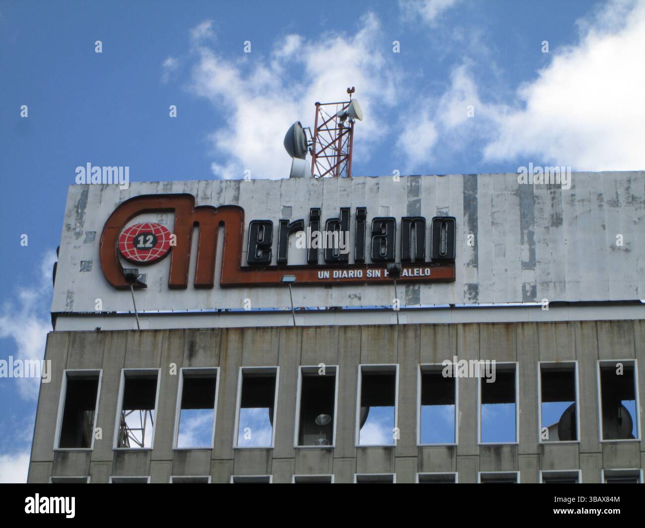 Bloque de Armas newspaper Meridiano and 2001, sports tv channel ...