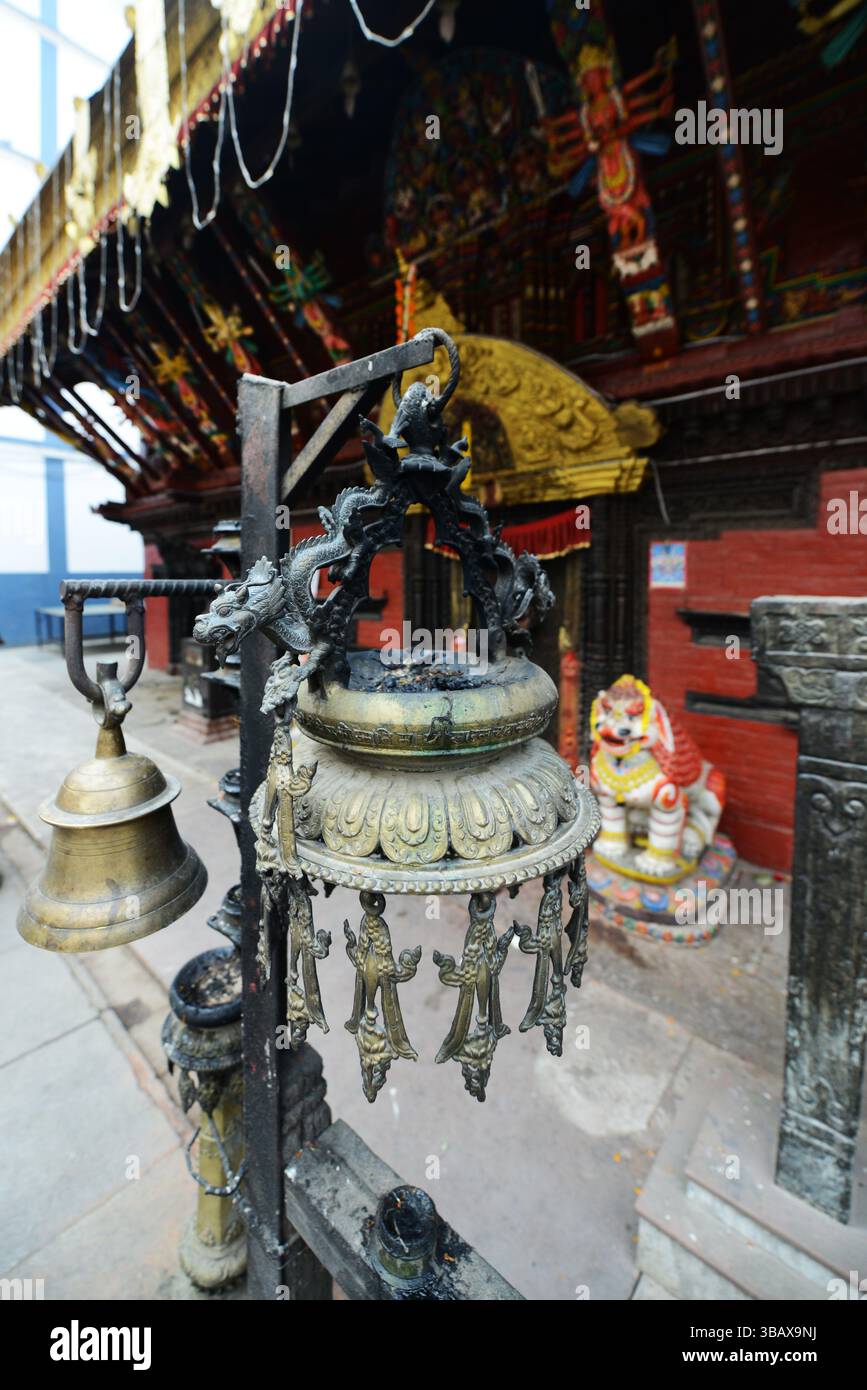 Detailed artwork at the Shree Tanadevi Tarani Bhawani Temple in ...