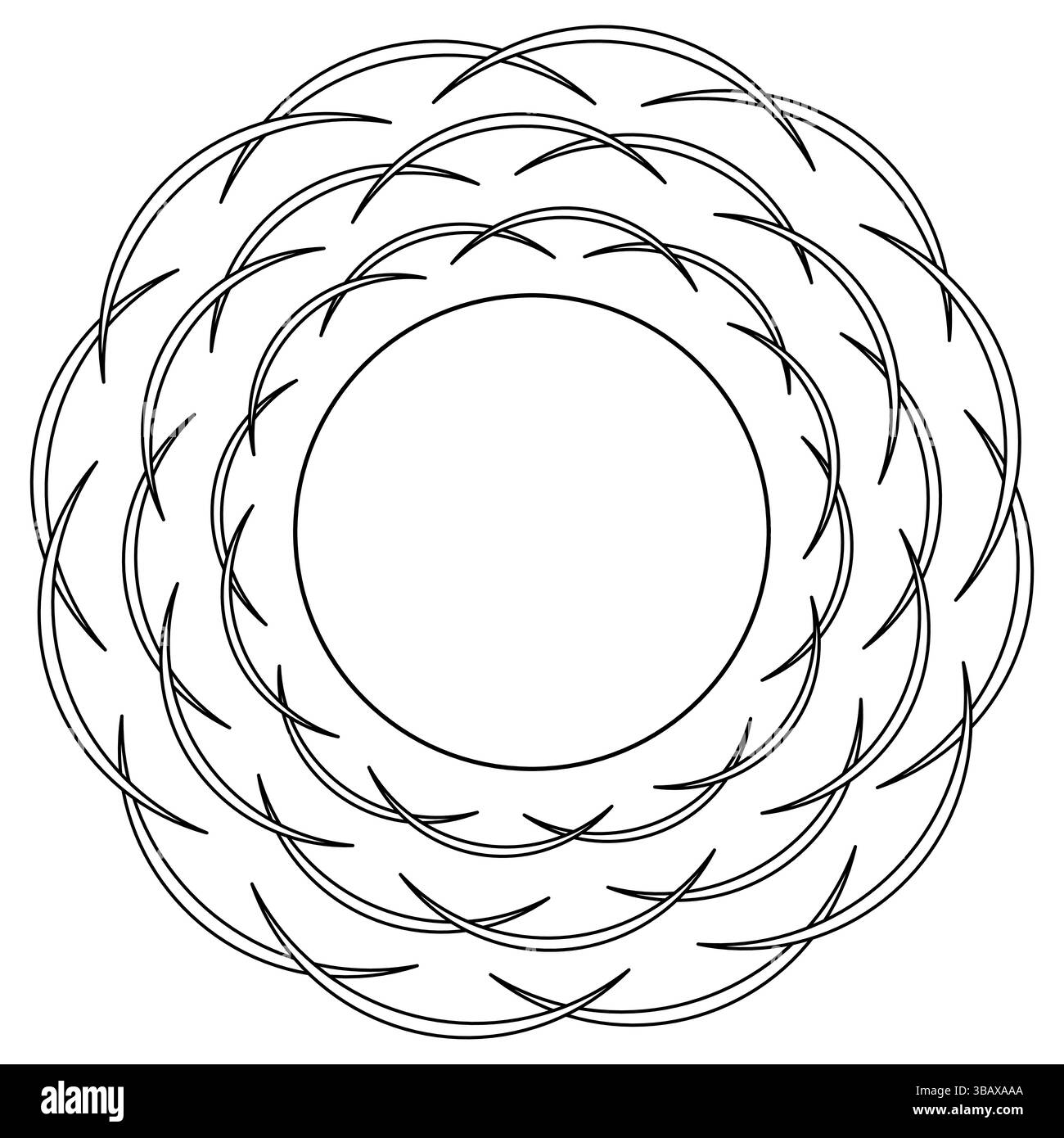 Sun outline Black and White Stock Photos & Images - Alamy