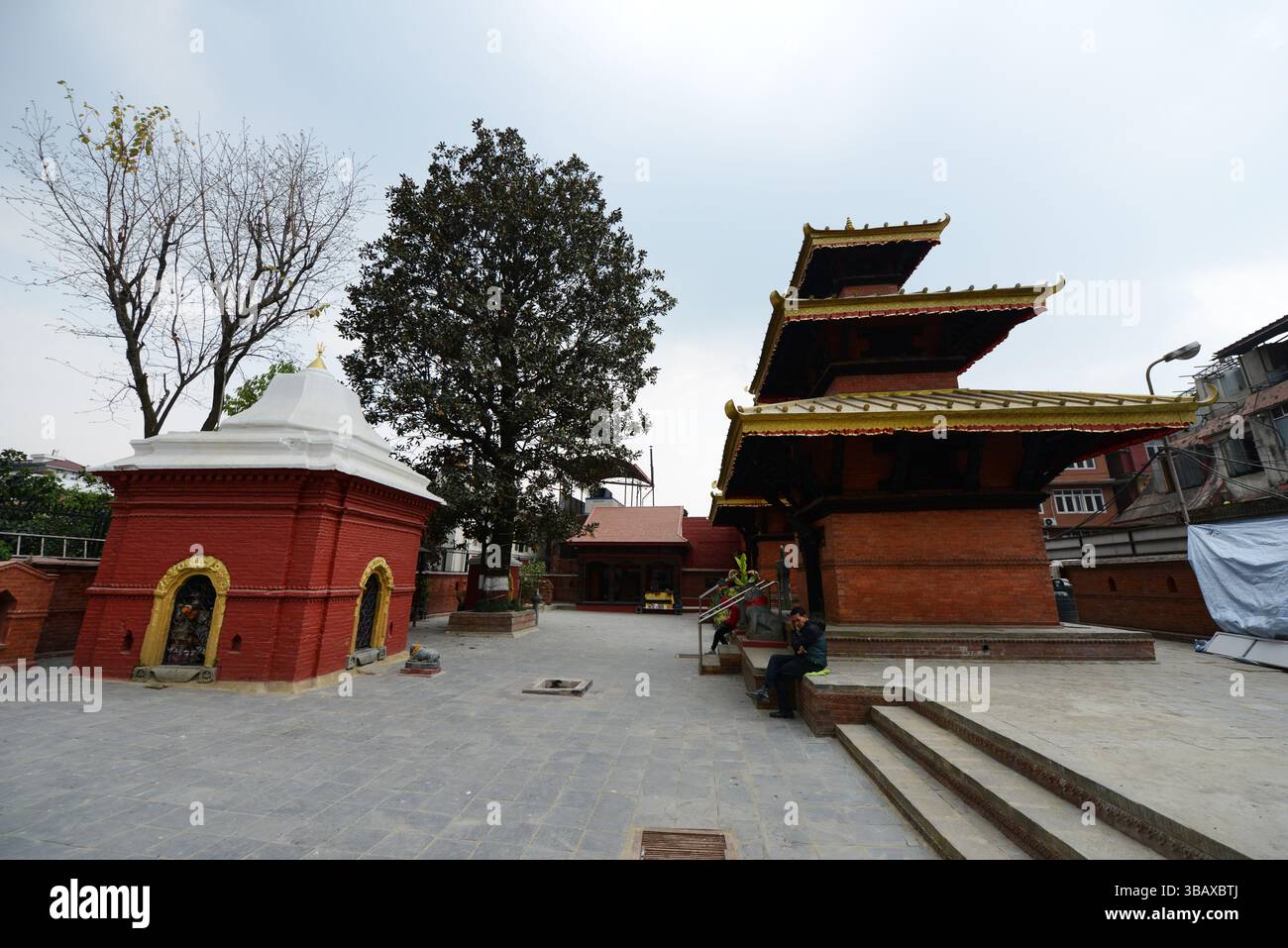 Tri devi temple hi-res stock photography and images - Alamy