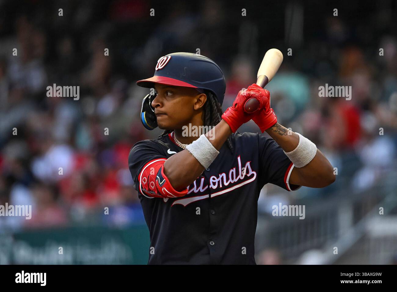 ATLANTA, GA - MAY 13: Atlanta native and Washington Nationals shortstop ...