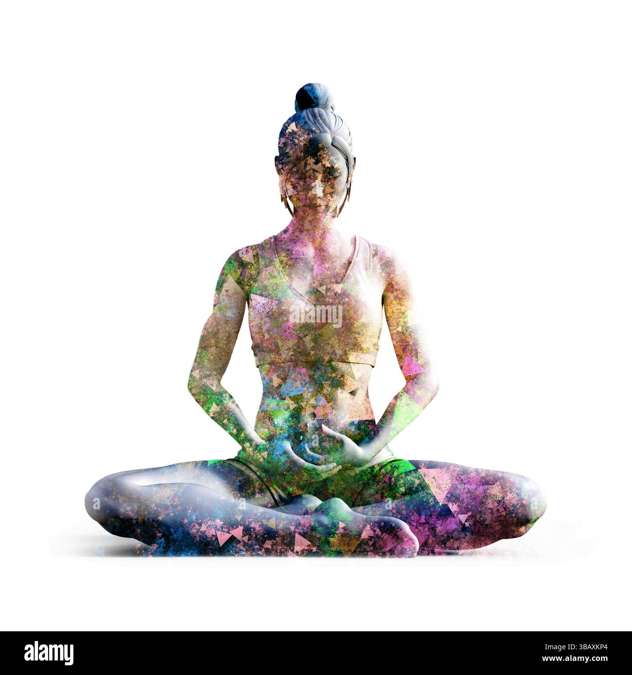 Holistic health mind body Cut Out Stock Images & Pictures - Alamy