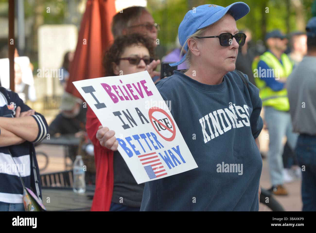 May 13, 2025, Worcester, Ma, USA: Outrage builds as residents assemble ...