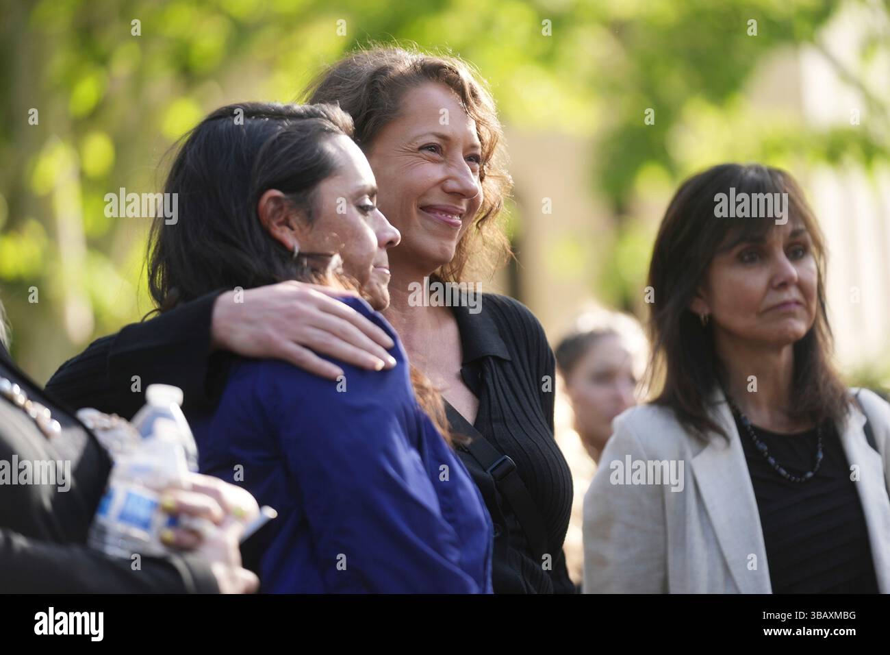 Supporters and family of Erik and Lyle Menendez, including cousin ...