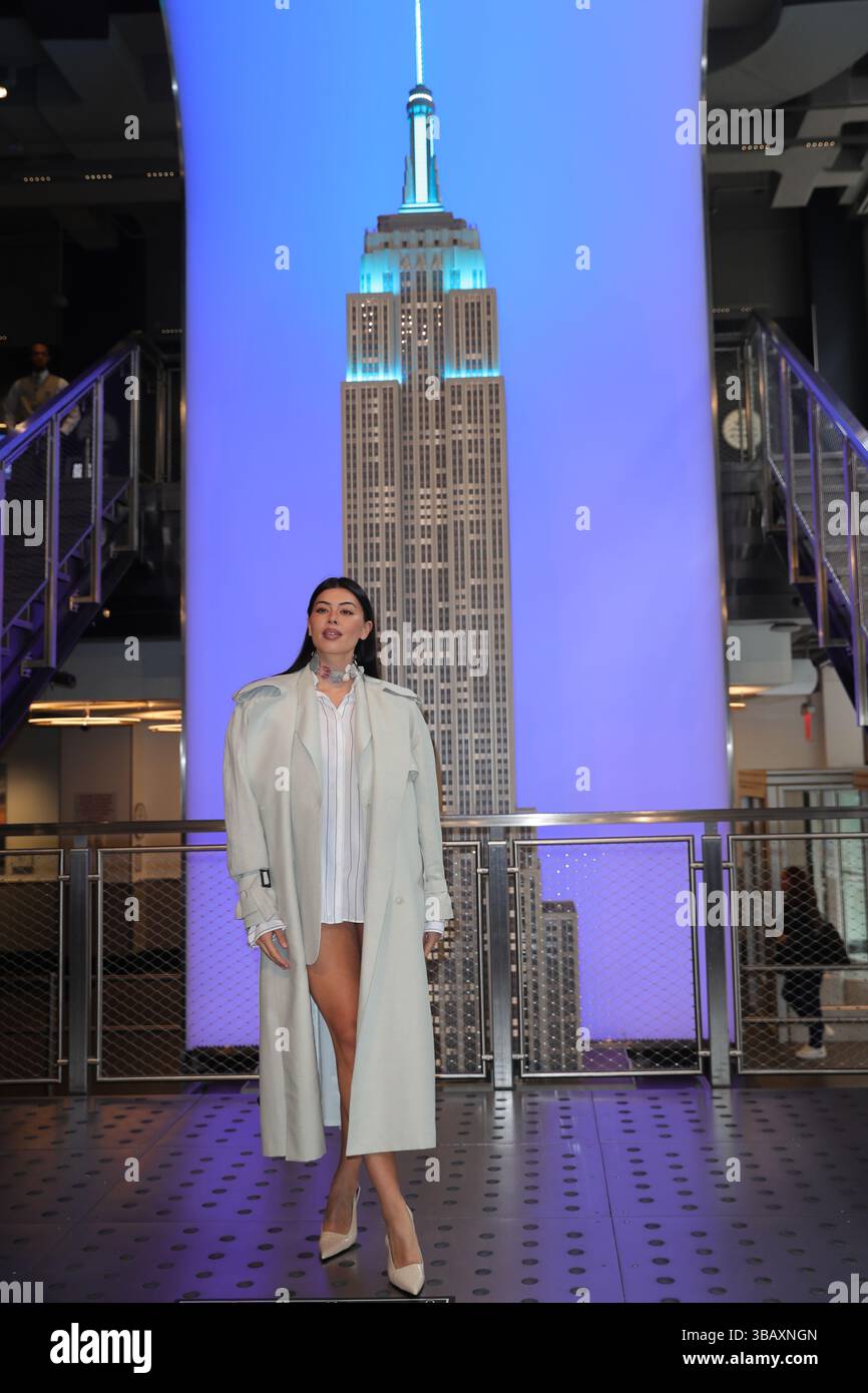 New York, USA. 13th May, 2025. NEW YORK, NY - MAY 13, 2025: Ellie ...