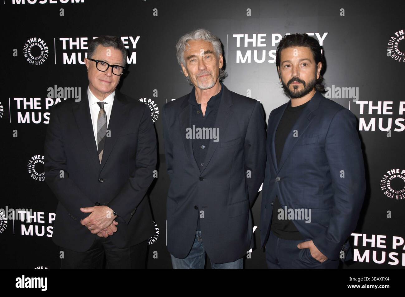 New York, NY, USA. 13th May, 2025. Stephen Colbert, Tony Gilroy and ...