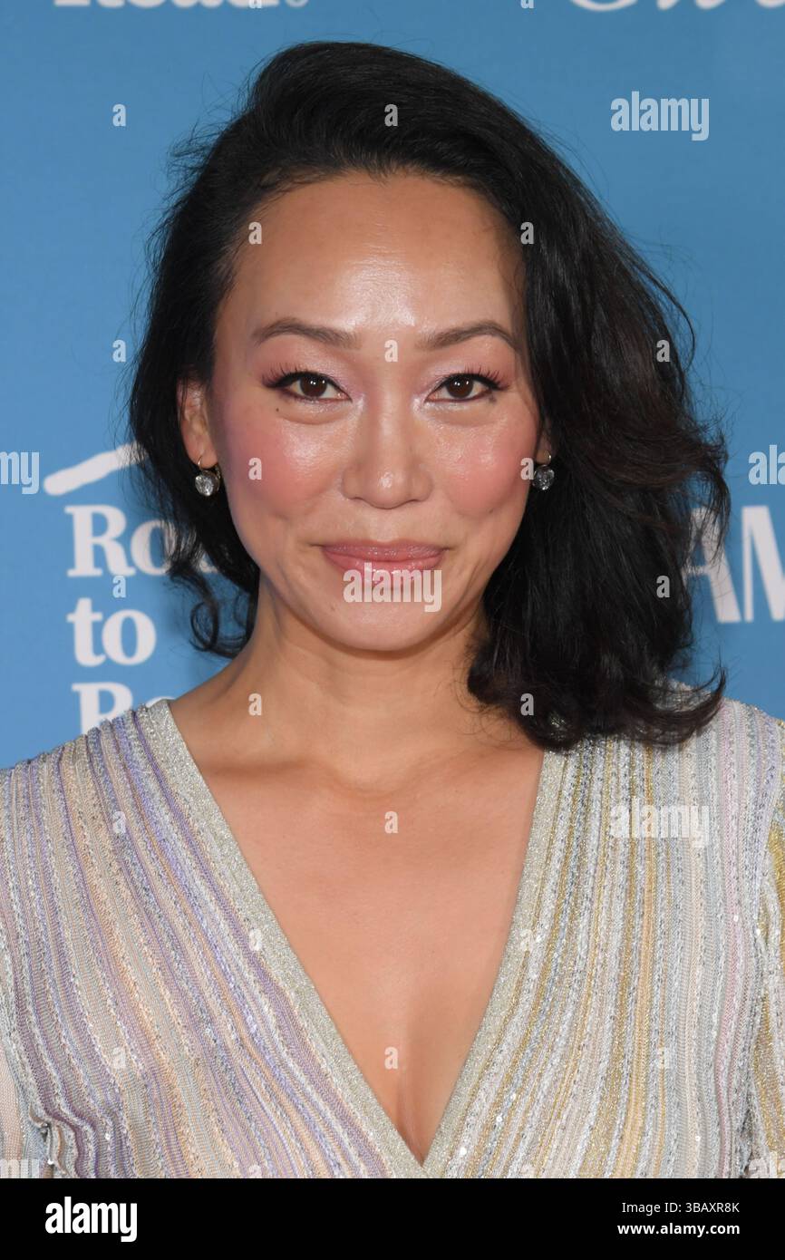 New York, USA. 13th May, 2025. Co-founder of Tatcha, Vicky Tsai ...