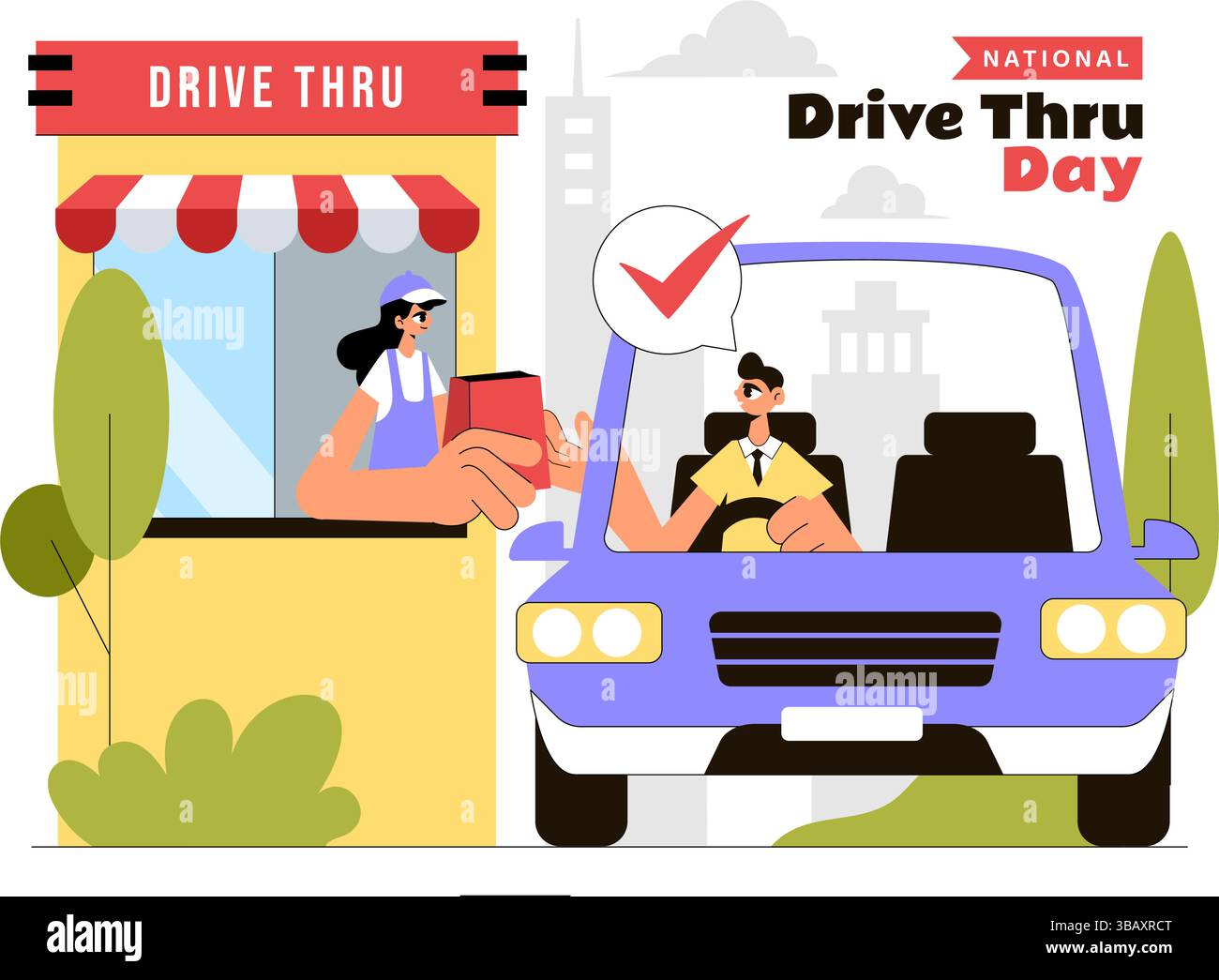 Drive thru menu Cut Out Stock Images & Pictures - Alamy