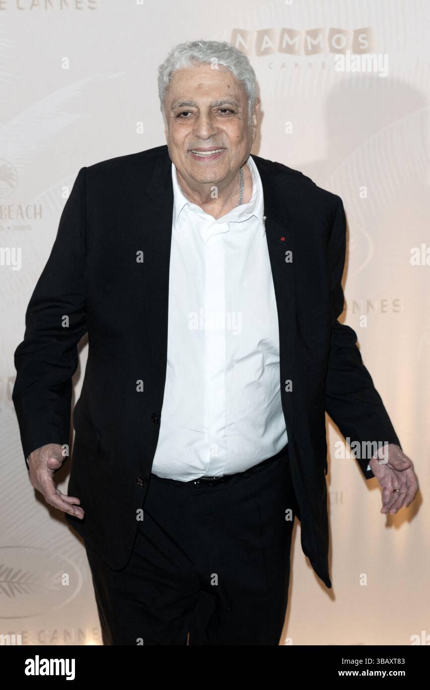 Cannes, France. 13th May, 2025. Enrico Macias attends the 2025 opening ...