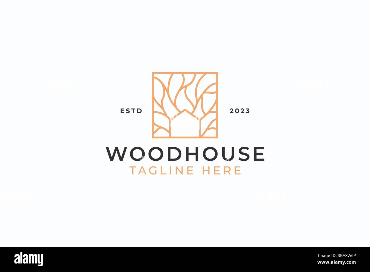 Wood House Business Property and Real Estate Natural Rustic Concept ...
