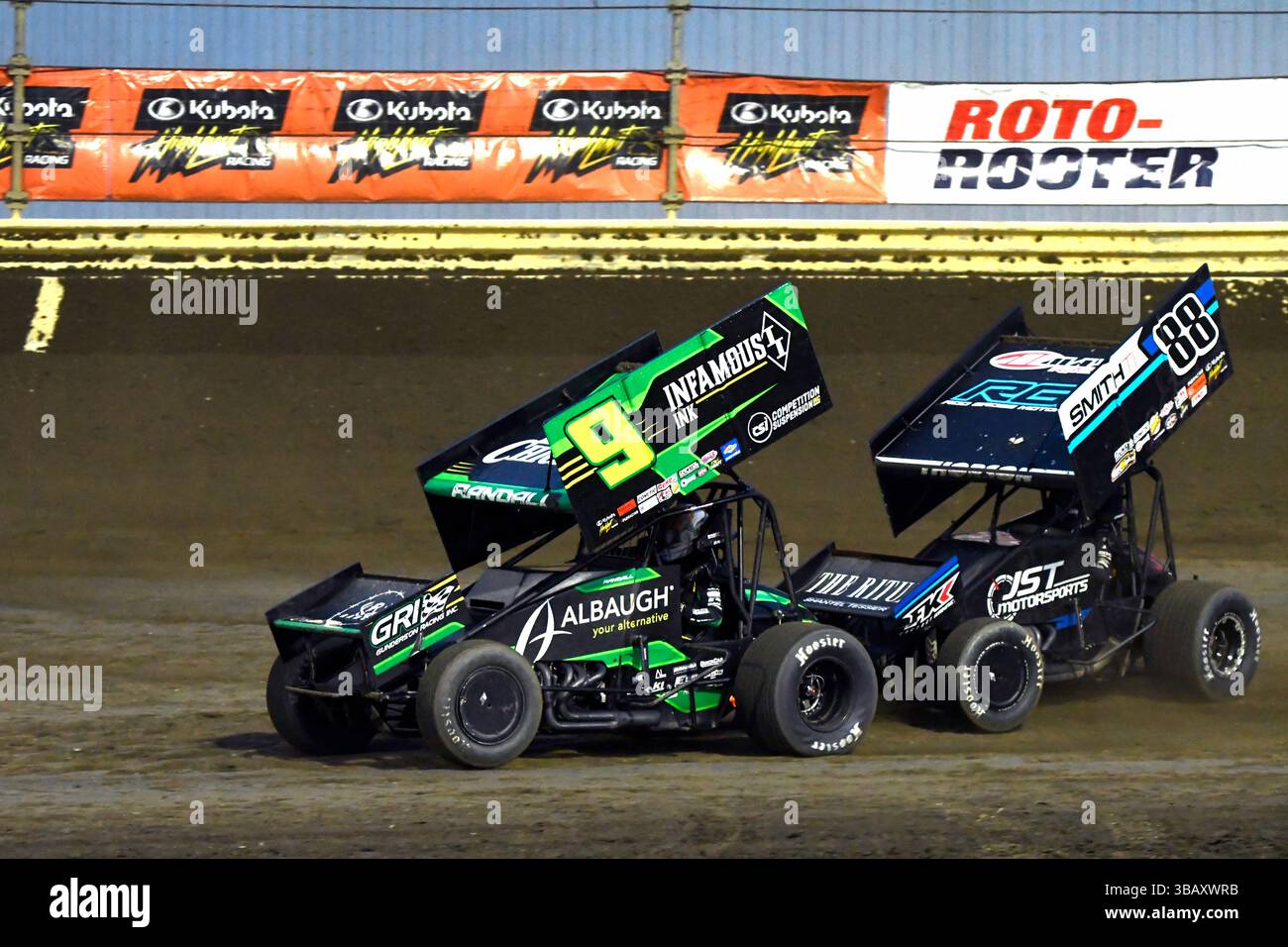 KOKOMO, IN - MAY 12: Chase Randall (9R) Gunderson Racing (GRI) races ...
