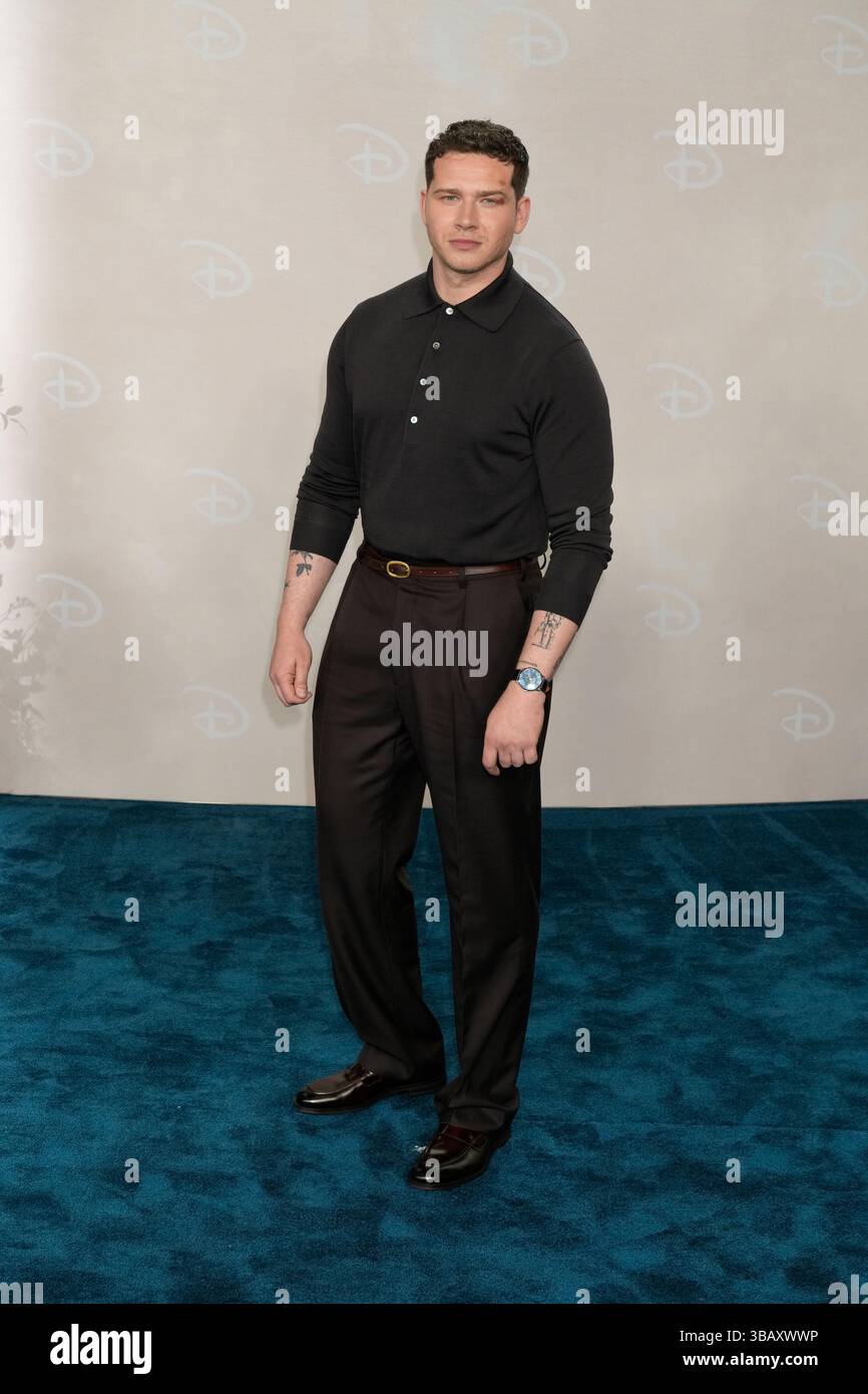 New York, USA. 13th May, 2025. Oliver Stark attends the 2025 Disney ...