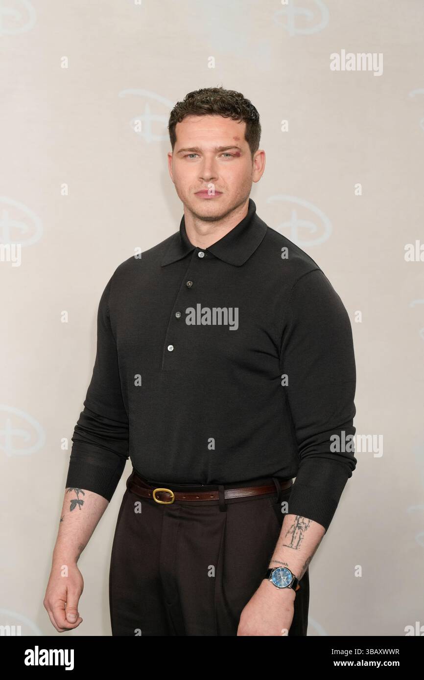 New York, USA. 13th May, 2025. Oliver Stark attends the 2025 Disney ...