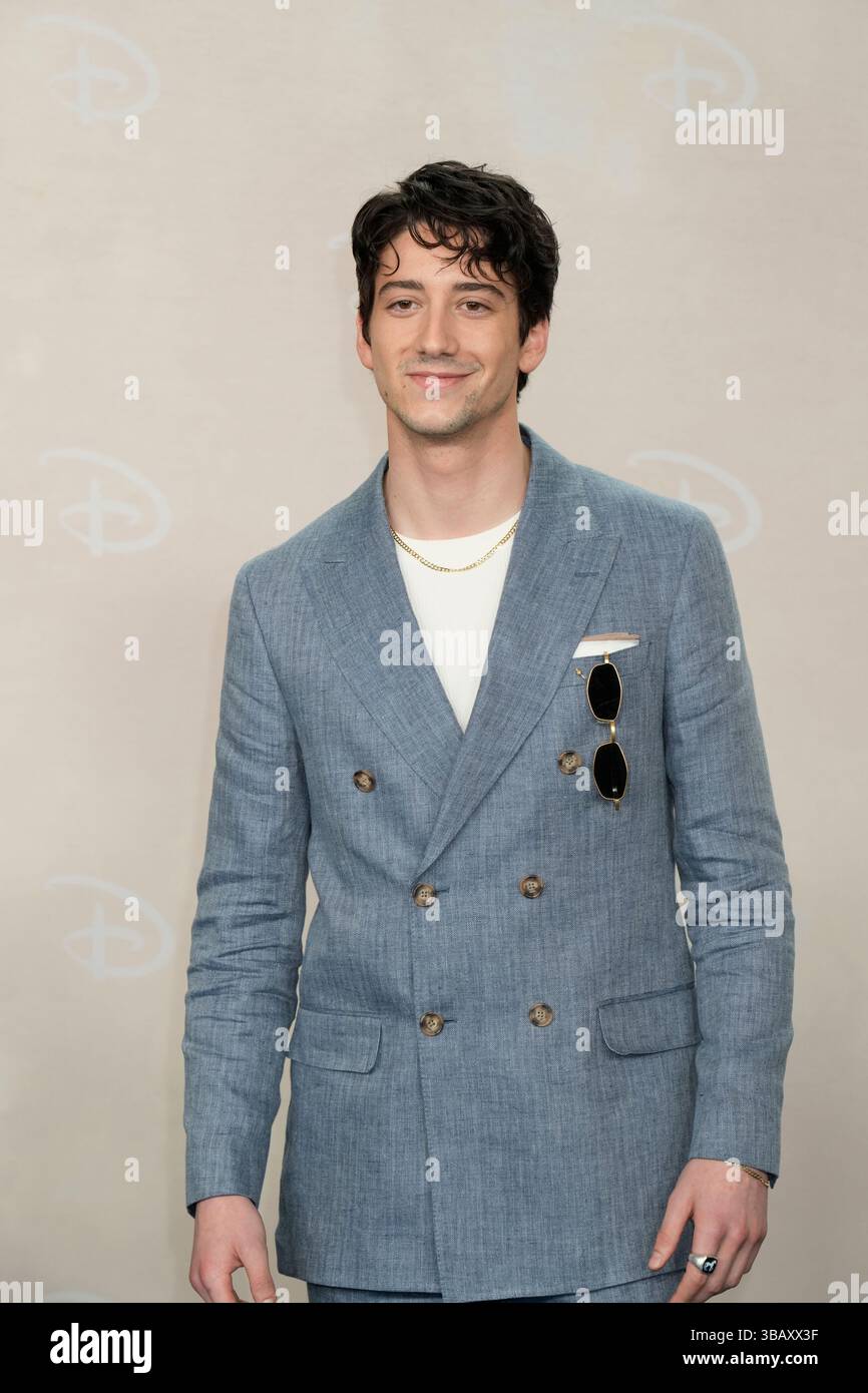 New York, USA. 13th May, 2025. Milo Manheim attends the 2025 Disney ...