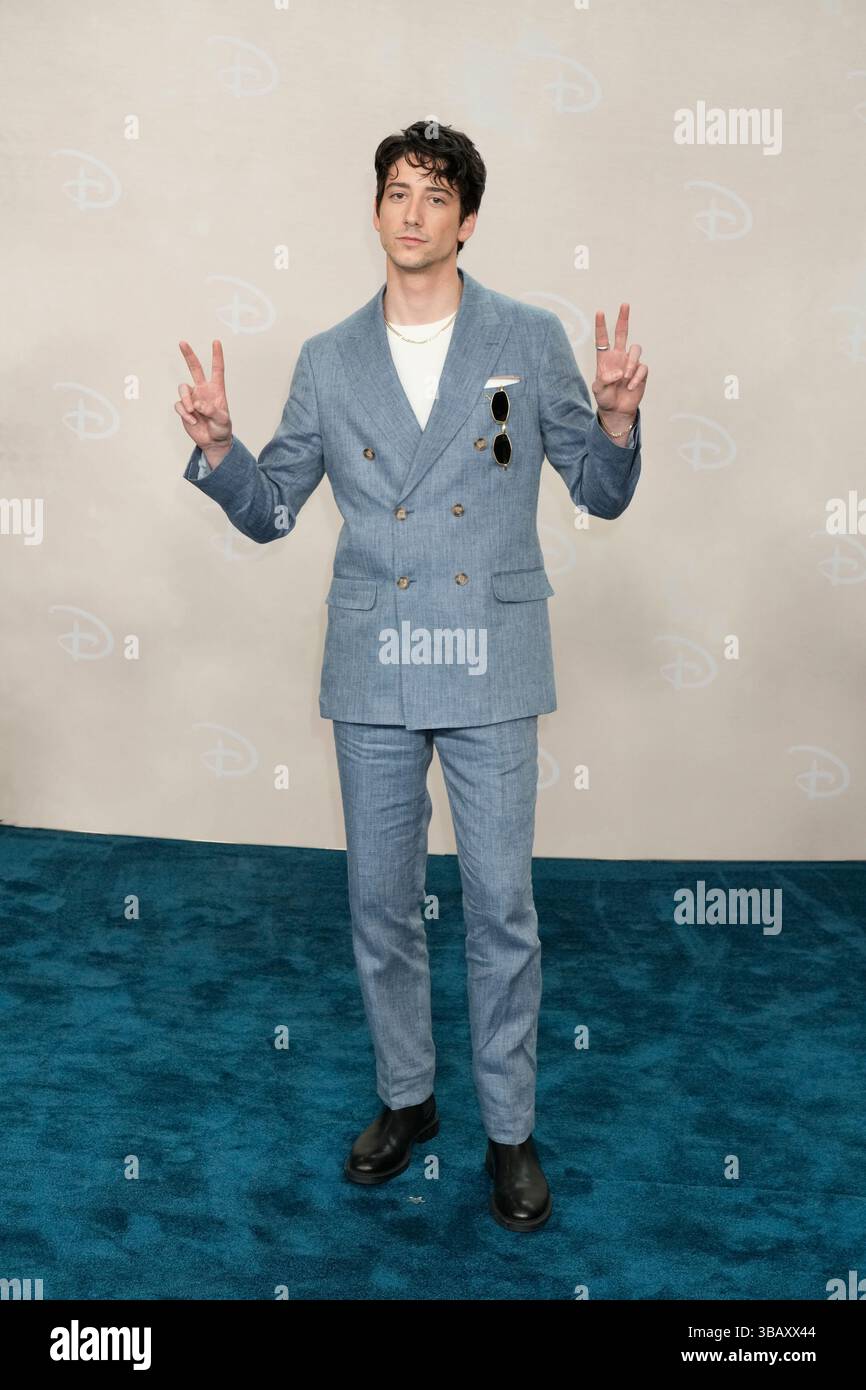 New York, USA. 13th May, 2025. Milo Manheim attends the 2025 Disney ...