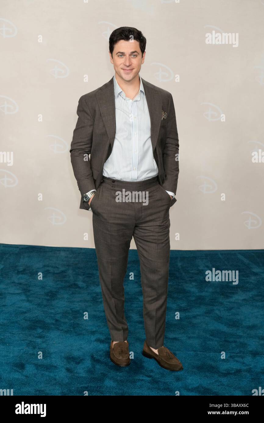 New York, USA. 13th May, 2025. David Henrie attends the 2025 Disney ...