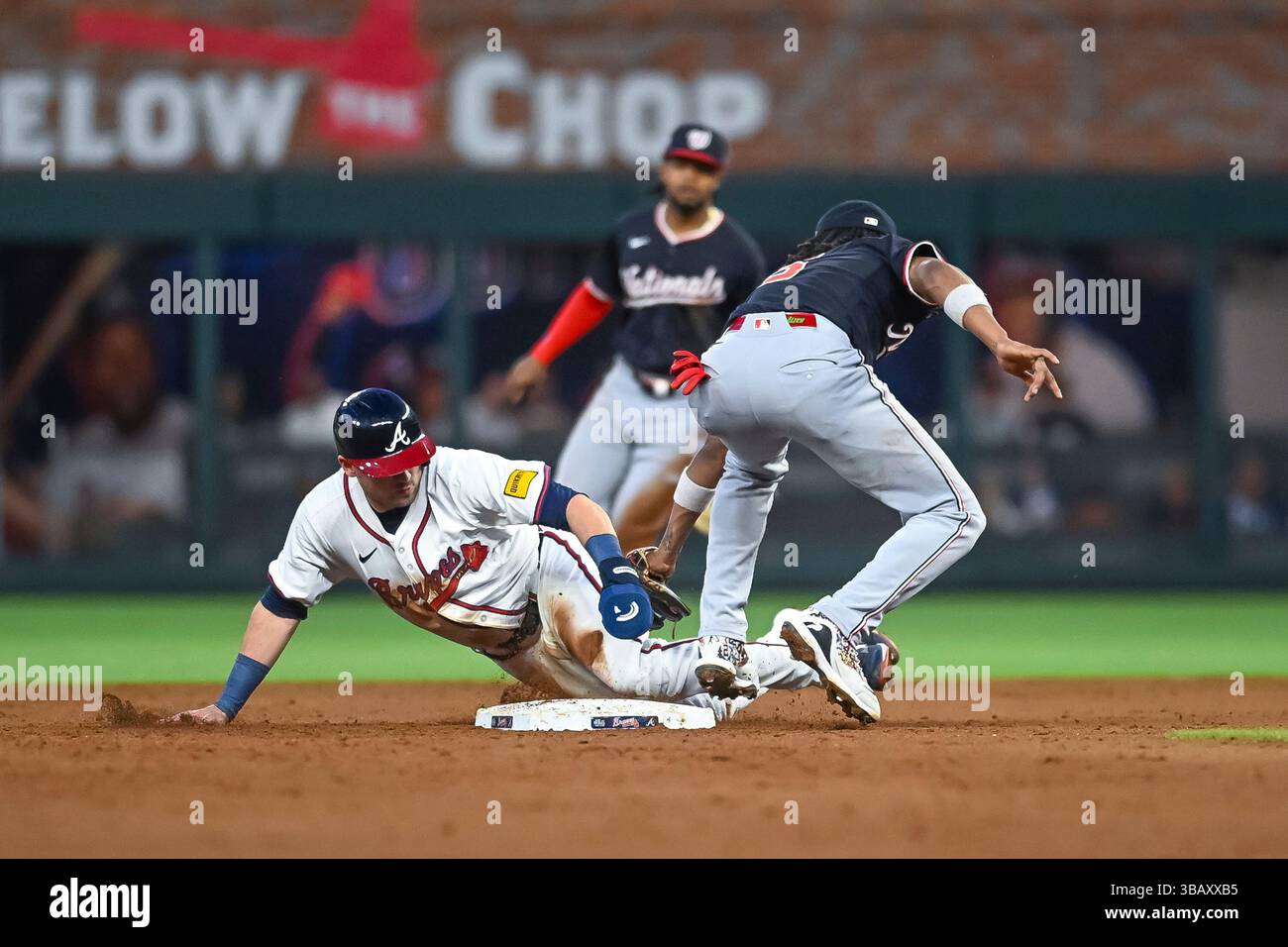 ATLANTA, GA - MAY 13: Atlanta Braves third base Austin Riley (27) is ...