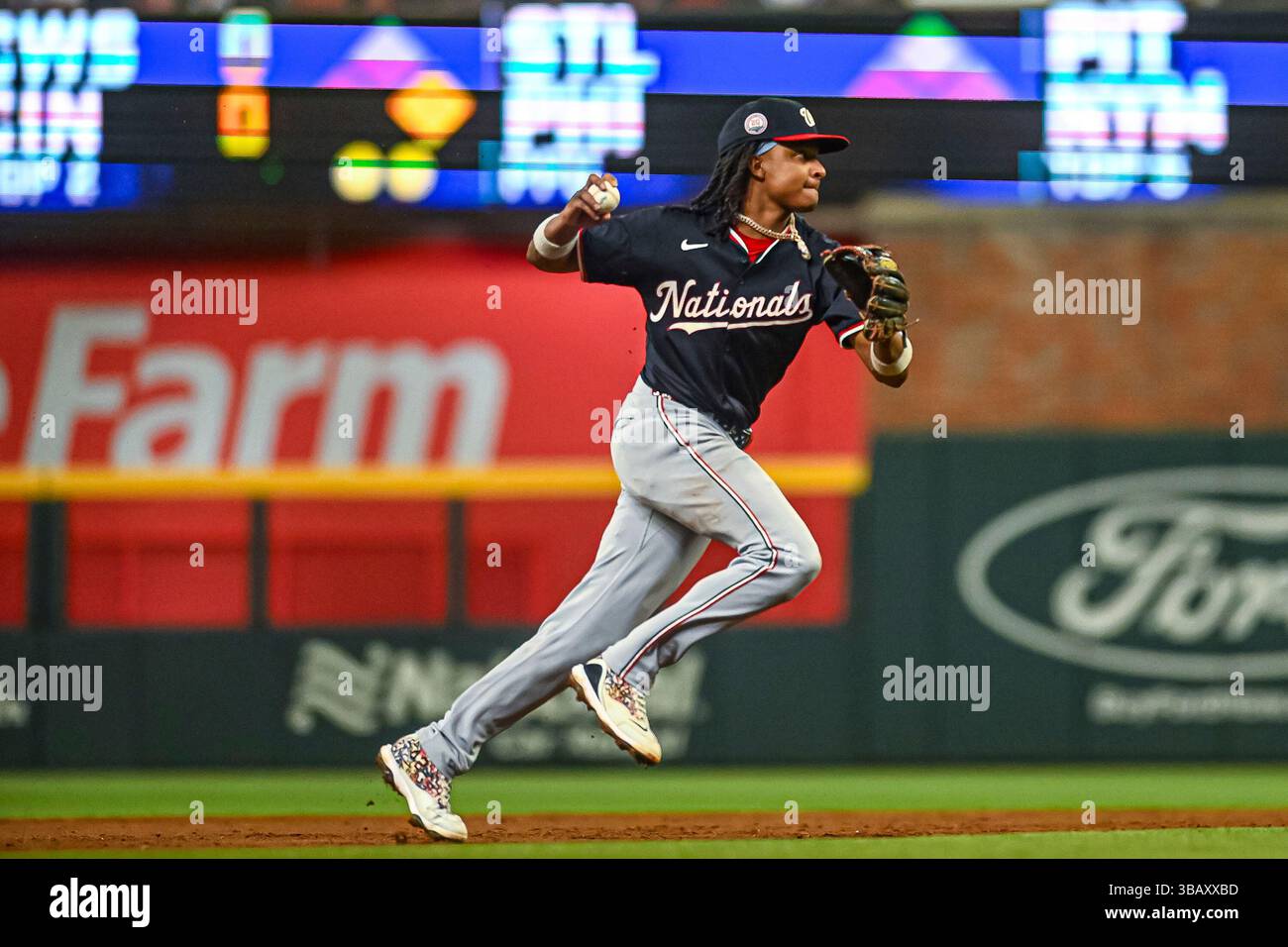 ATLANTA, GA - MAY 13: Washington Nationals shortstop CJ Abrams (5 ...