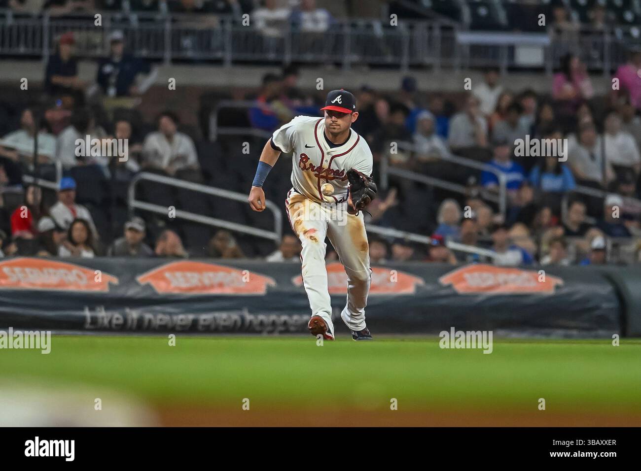 ATLANTA, GA - MAY 13: Atlanta Braves third base Austin Riley (27 ...