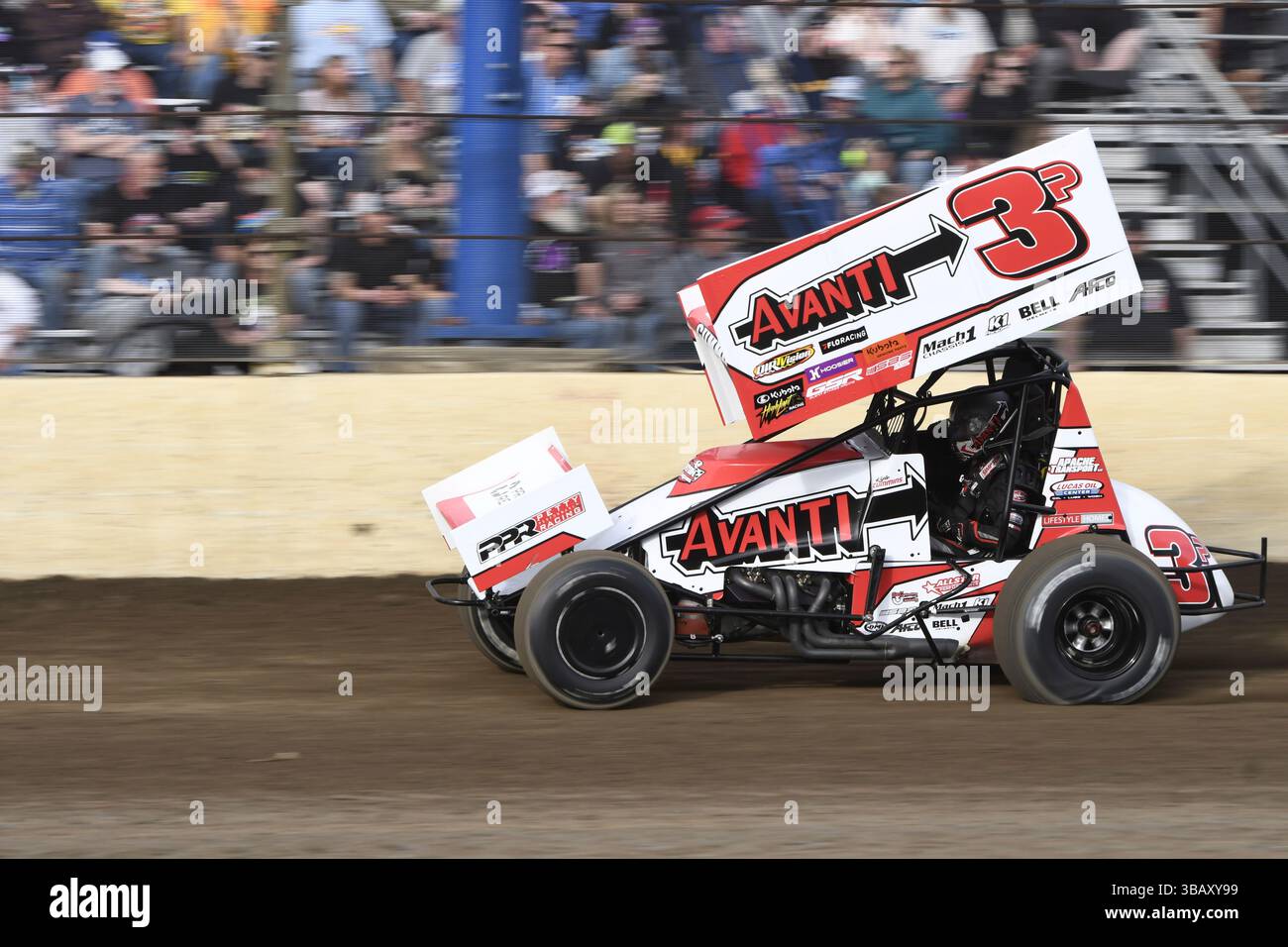 KOKOMO, IN - MAY 12: Kyle Cummins (3P) Petty Performance Racing (PPR) makes a lap in time trials ...