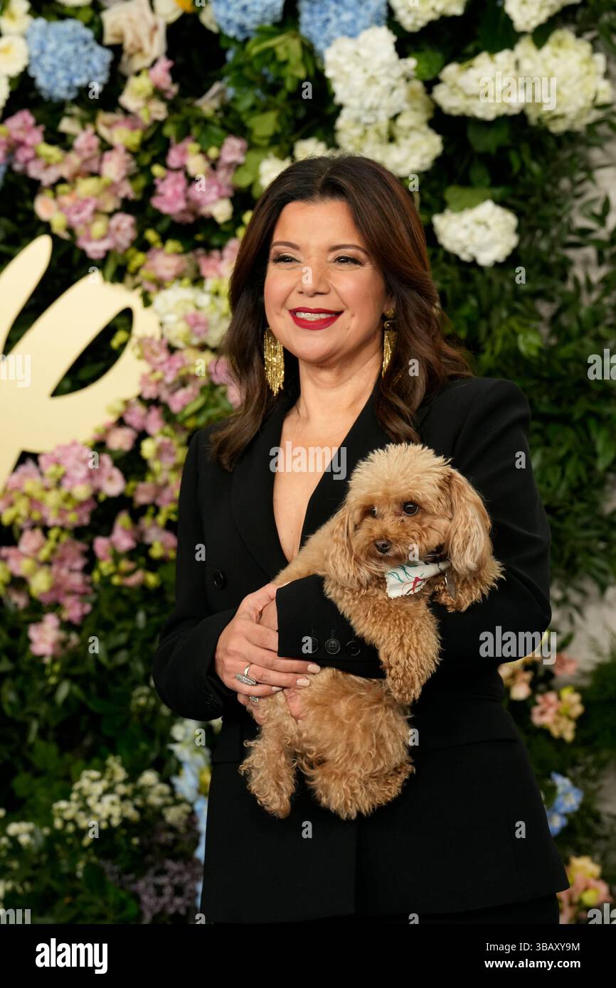 New York, USA. 13th May, 2025. Ana Navarro, dog Chi Chi attends the 2025 Disney Upfront, held at ...