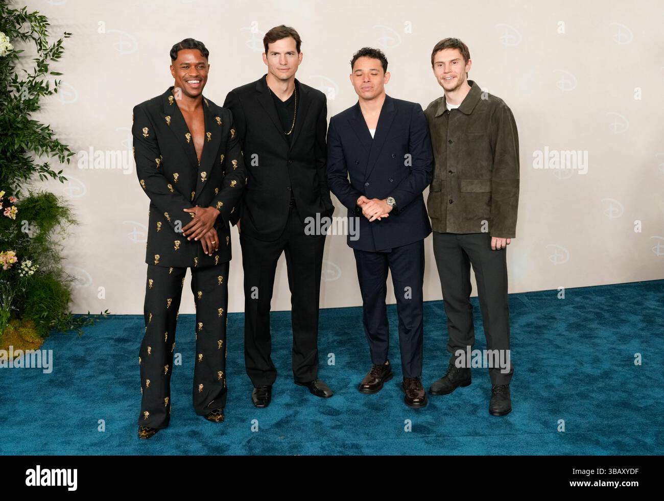 New York, USA. 13th May, 2025. Jeremy Pope, Ashton Kutcher, Anthony ...