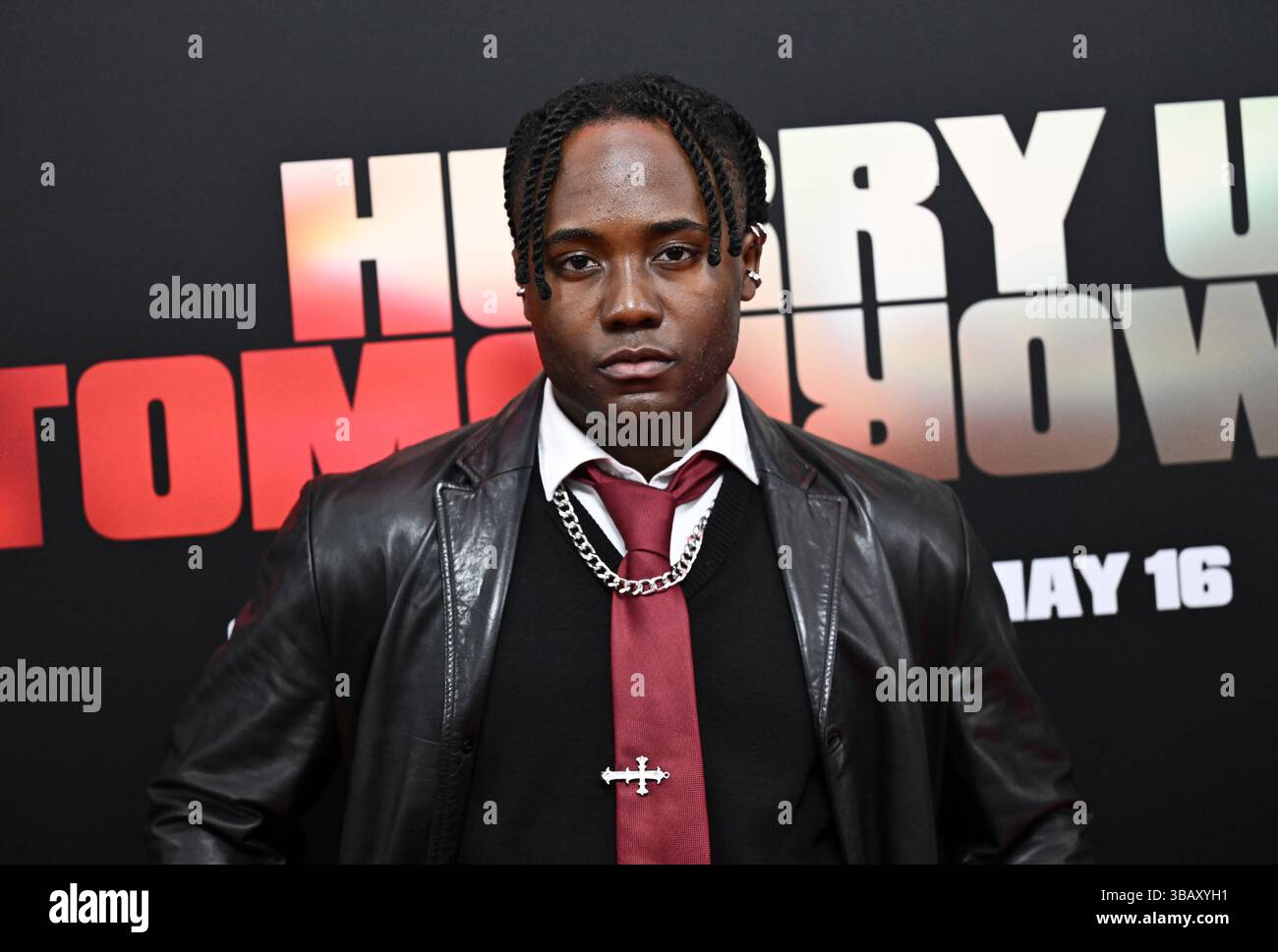 Jordan Smikle attends the premiere of "Hurry Up Tomorrow" at AMC ...