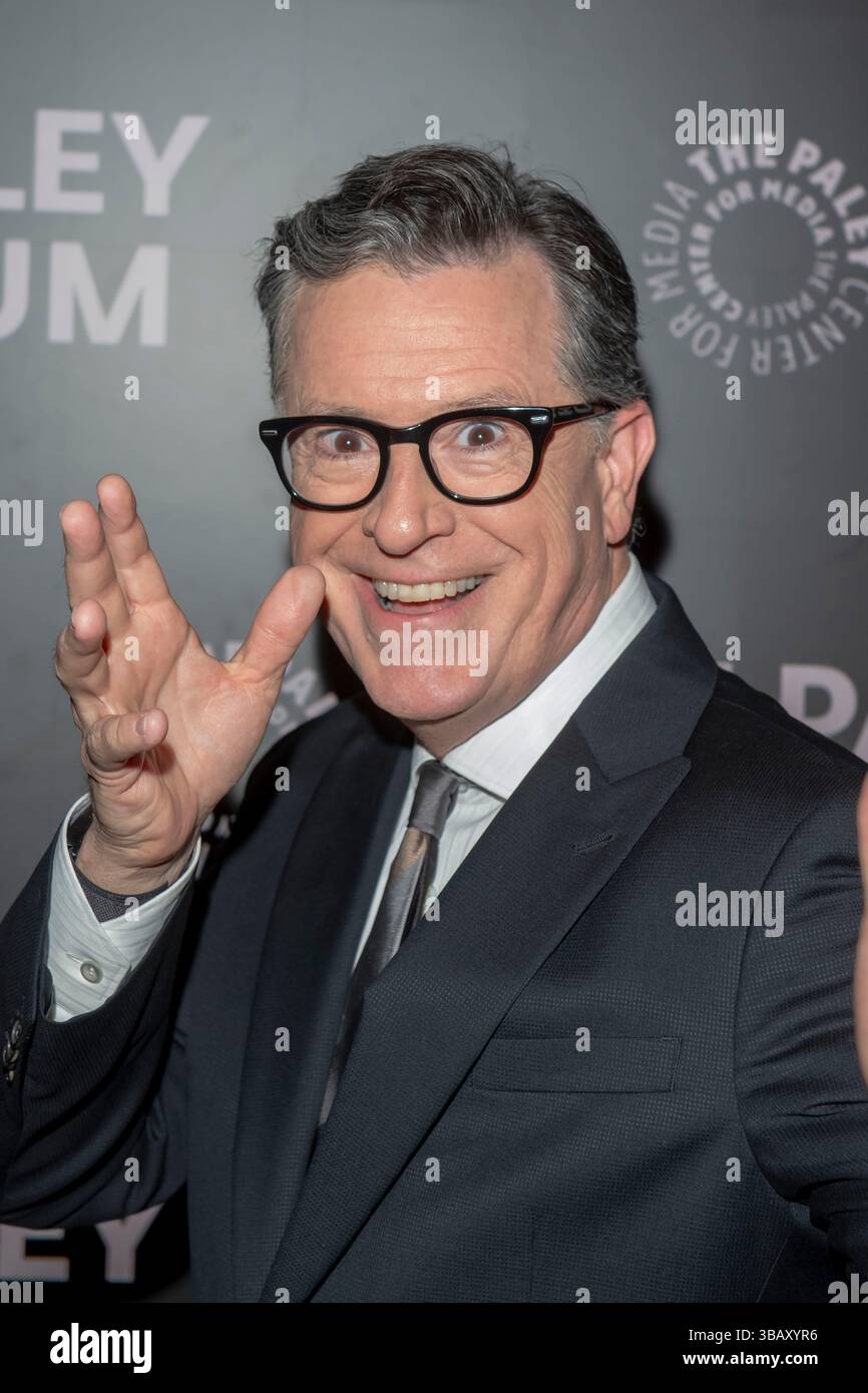 New York, United States. 13th May, 2025. Stephen Colbert attends An ...