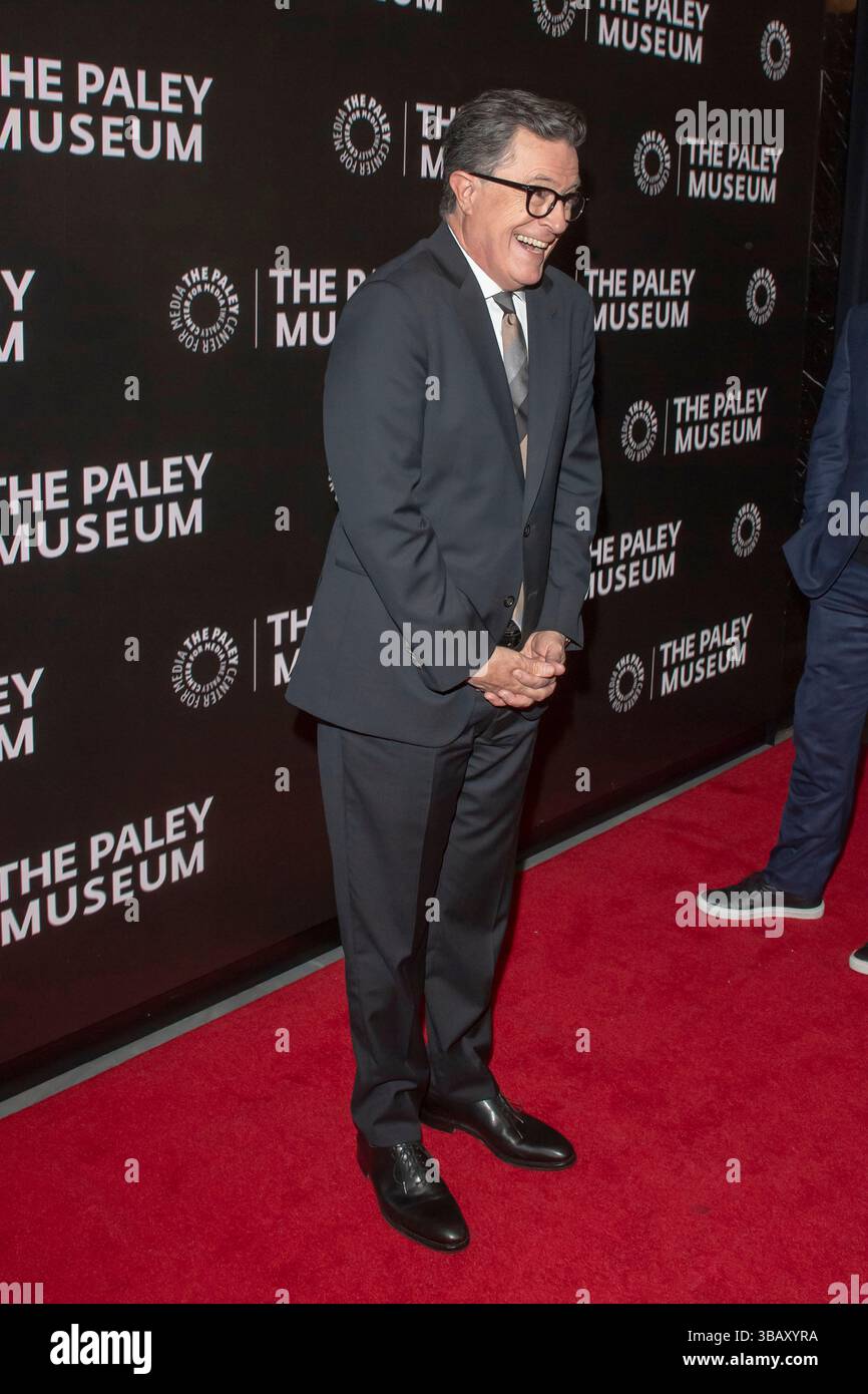 New York, United States. 13th May, 2025. Stephen Colbert attends An ...