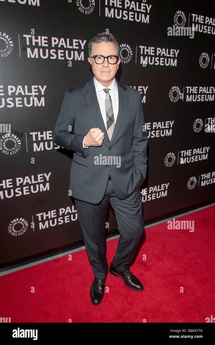 New York, United States. 13th May, 2025. Stephen Colbert attends An ...