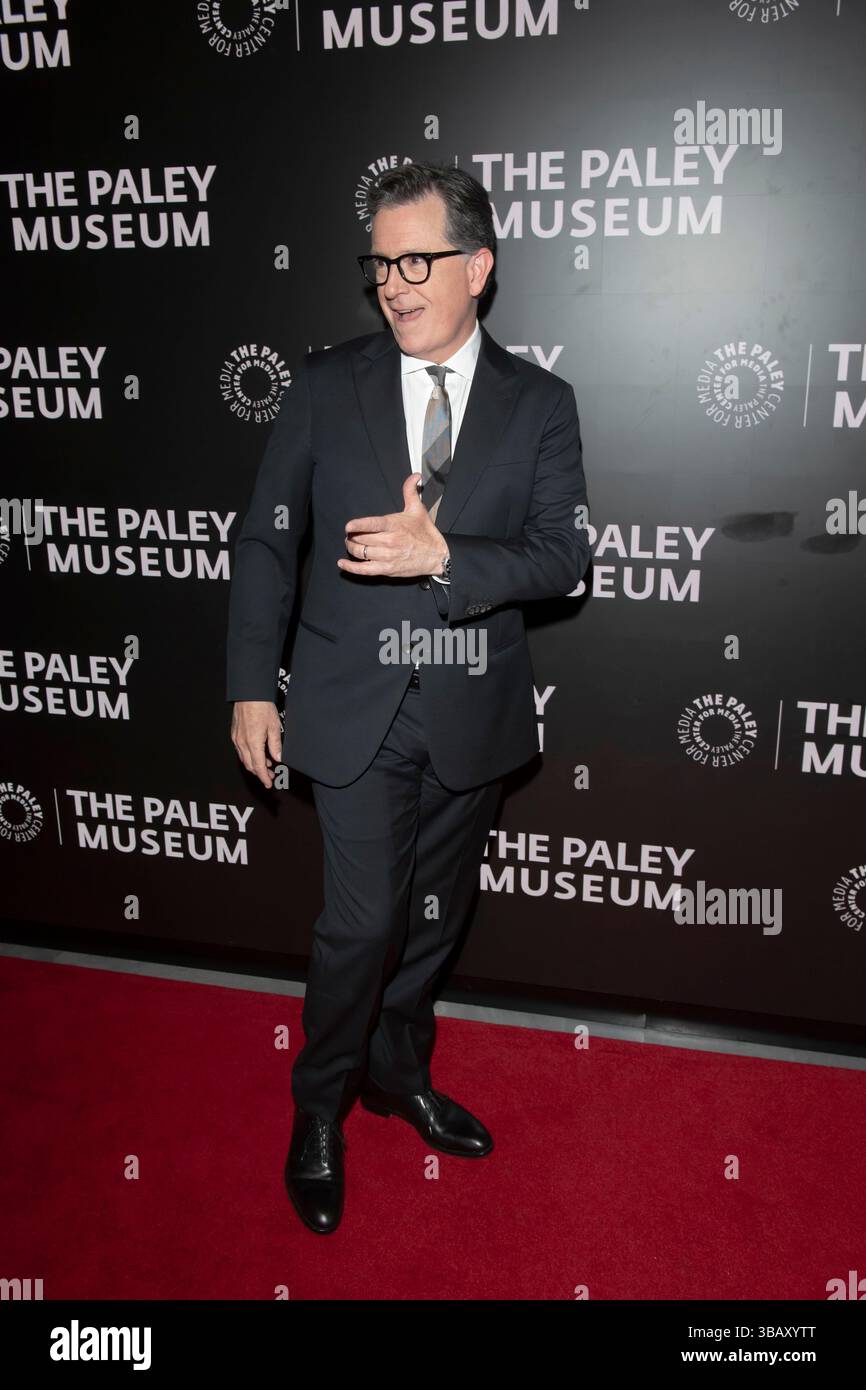 New York, United States. 13th May, 2025. Stephen Colbert attends An ...