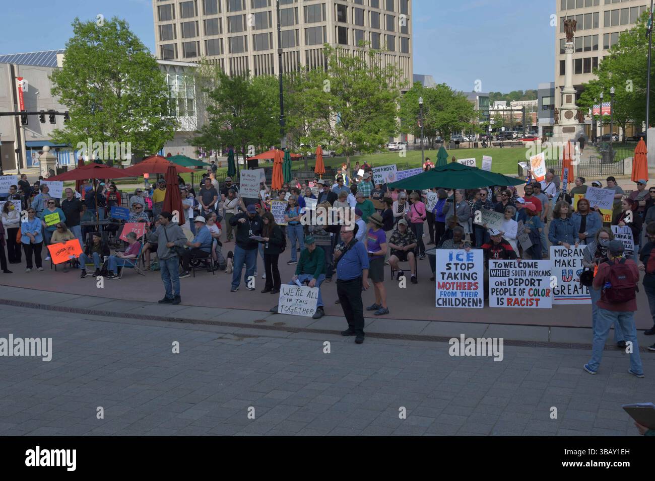 Worcester, Massachusetts, USA. May 13, 2025, Outrage builds as ...