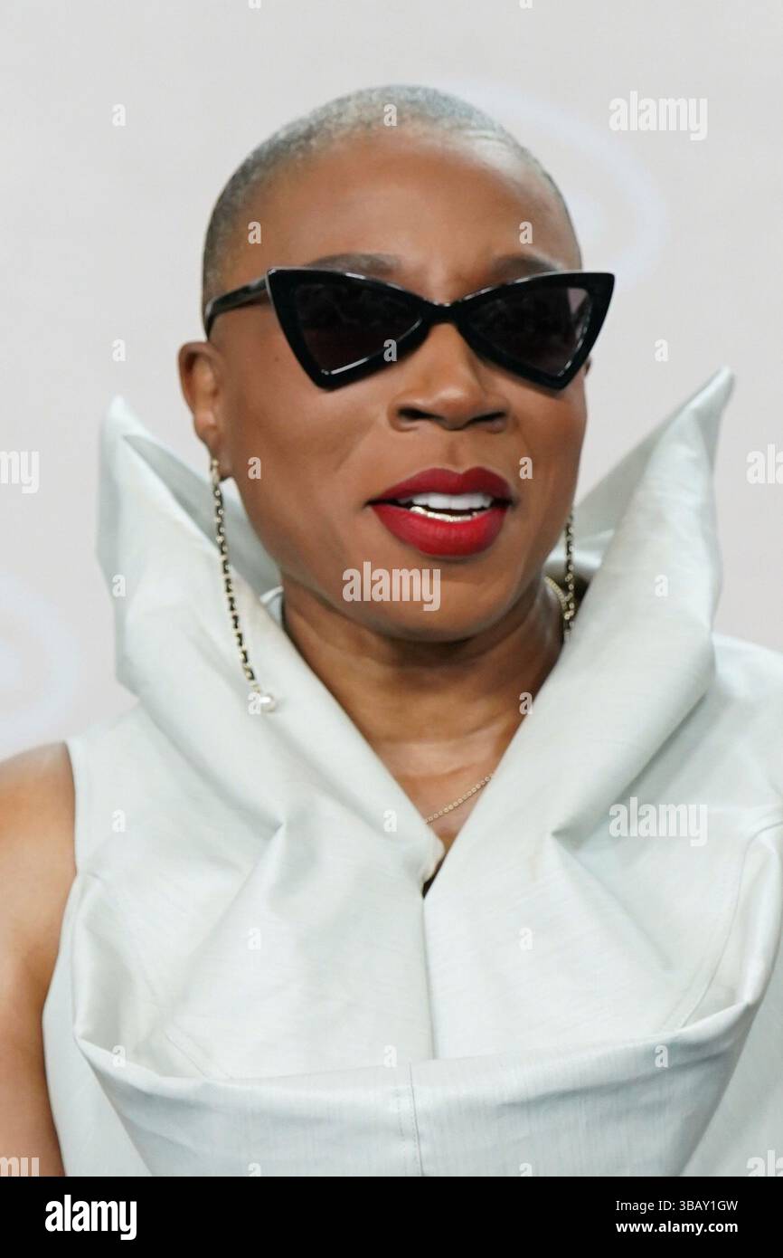 Ny. 13th May, 2025. Aisha Hinds at arrivals for Disney 2025 Upfront Red ...