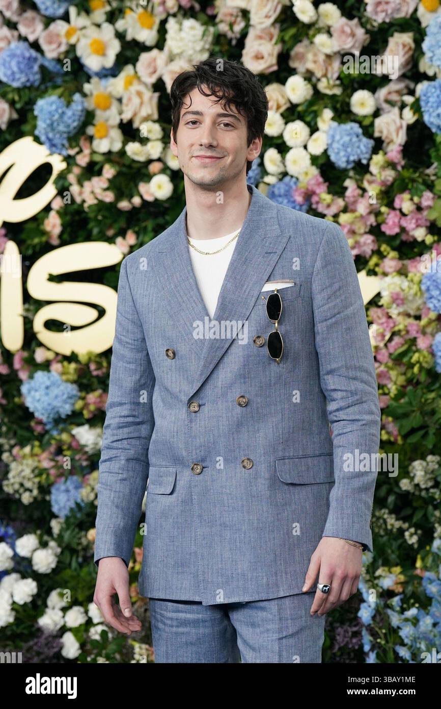 Ny. 13th May, 2025. Milo Manheim at arrivals for Disney 2025 Upfront Red Carpet, Javits Center ...