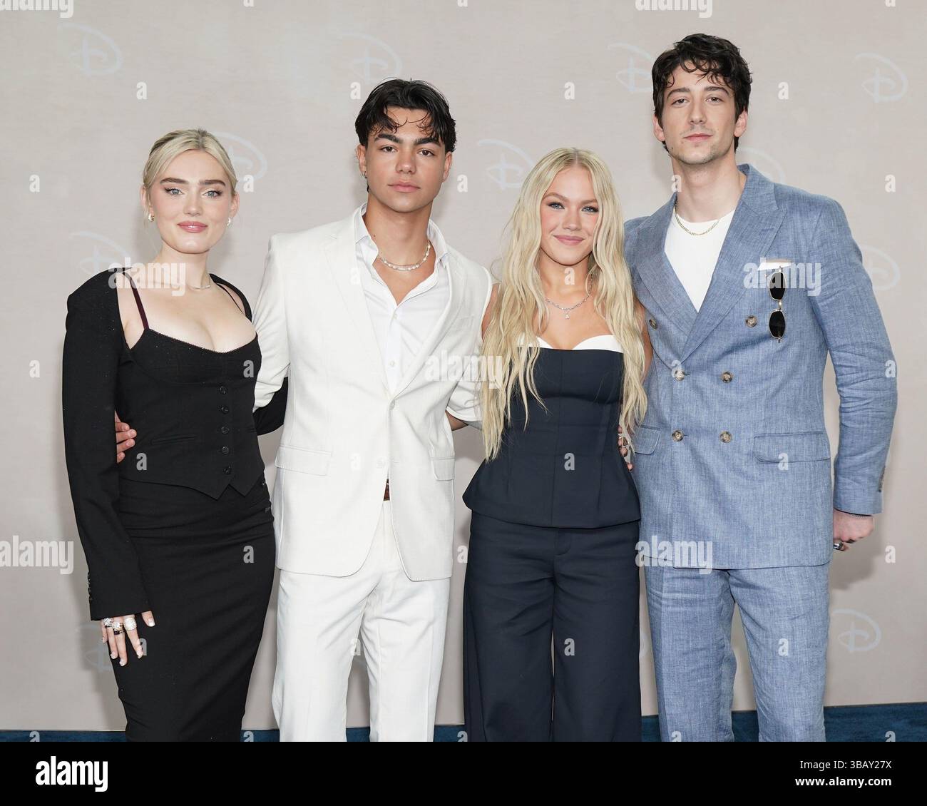 Ny. 13th May, 2025. Meg Donnelly, Malachi Barton, Freya Skye, Milo ...