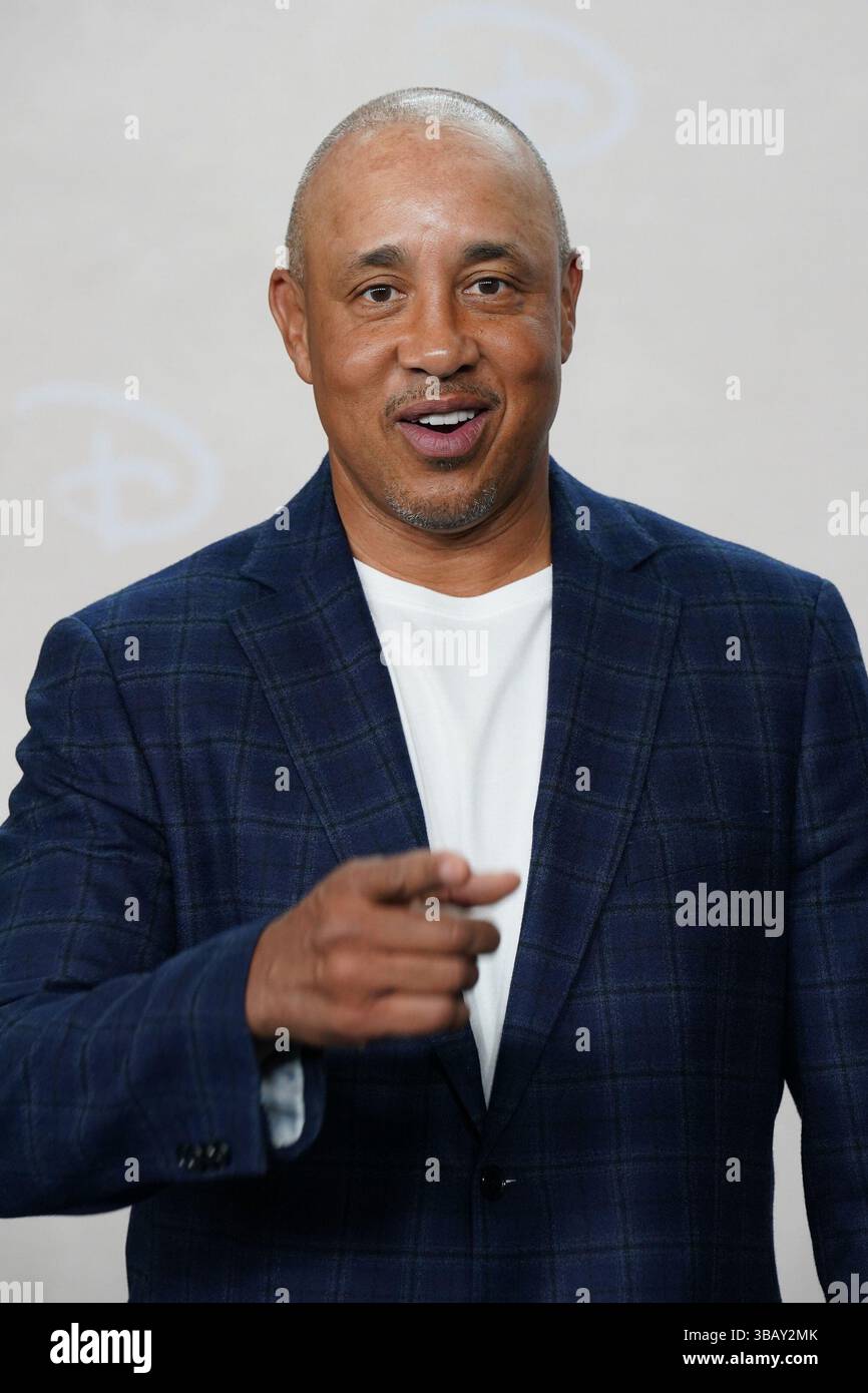 Ny. 13th May, 2025. John Starks at arrivals for Disney 2025 Upfront Red ...